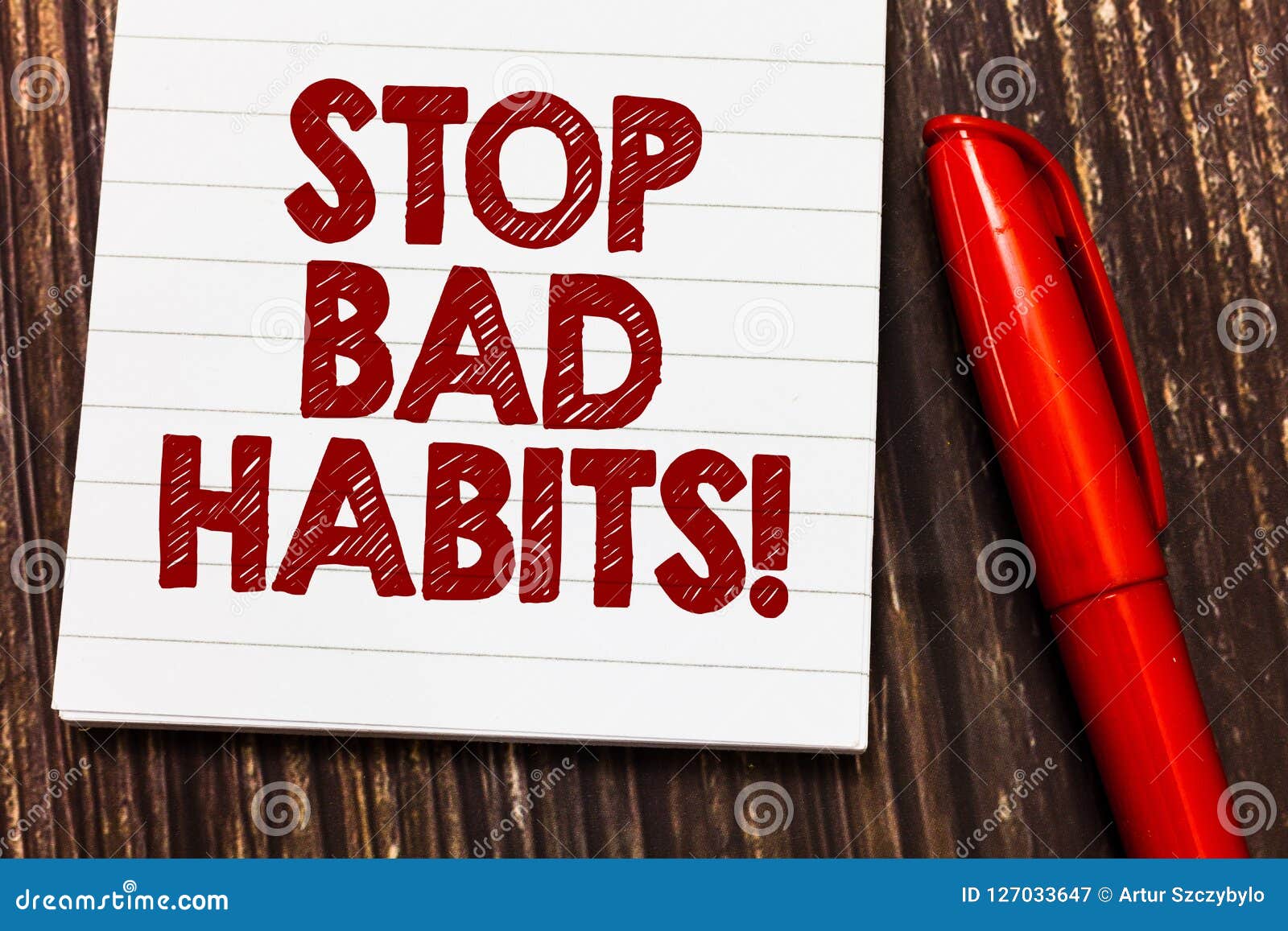 Conceptual Hand Writing Showing Stop Bad Habits. Business Photo ... Conceptual Hand Writing Showing Stop Bad Habits. Business Photo ...