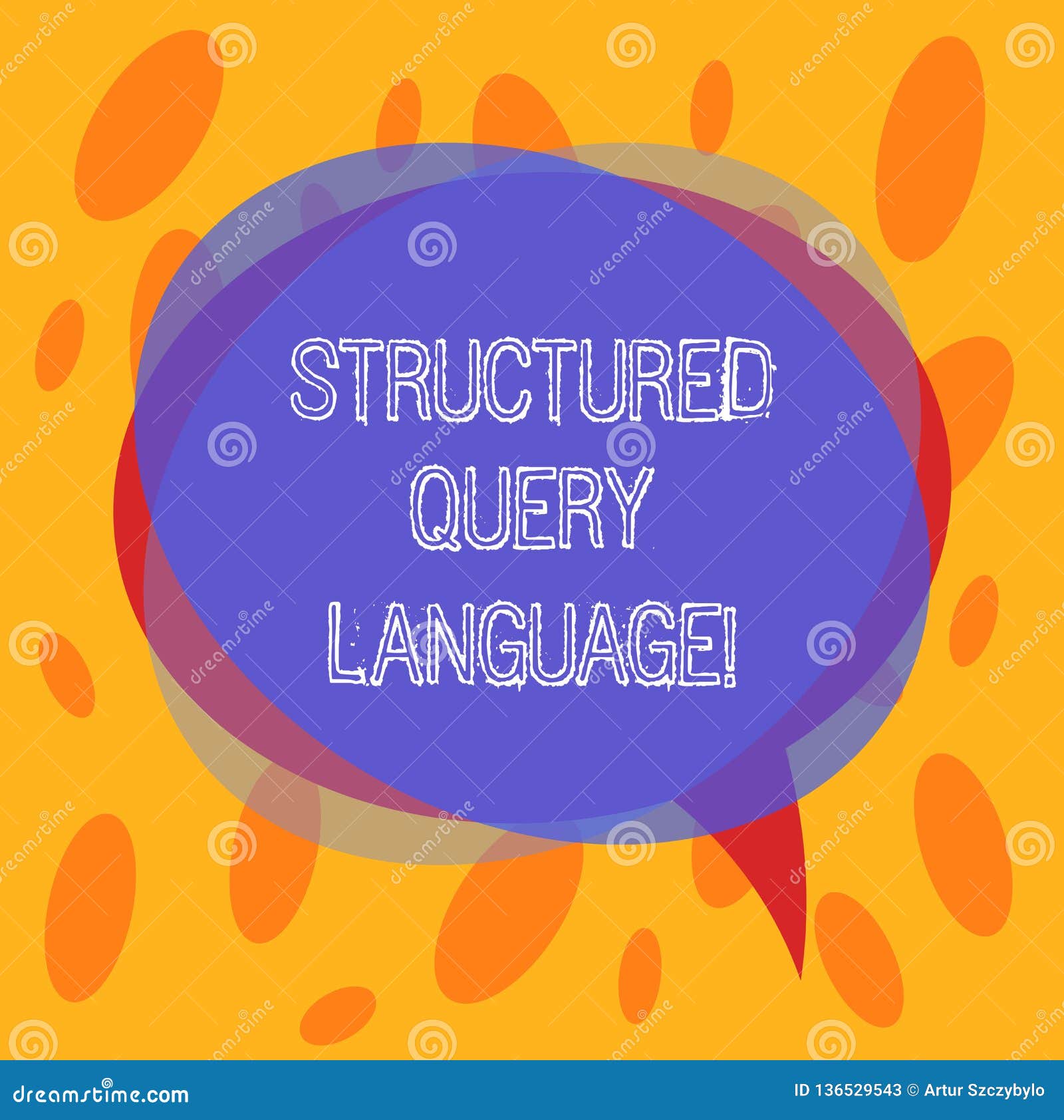 Conceptual Hand Writing Showing Structured Query Language. Business Photo Text Computer Language ...