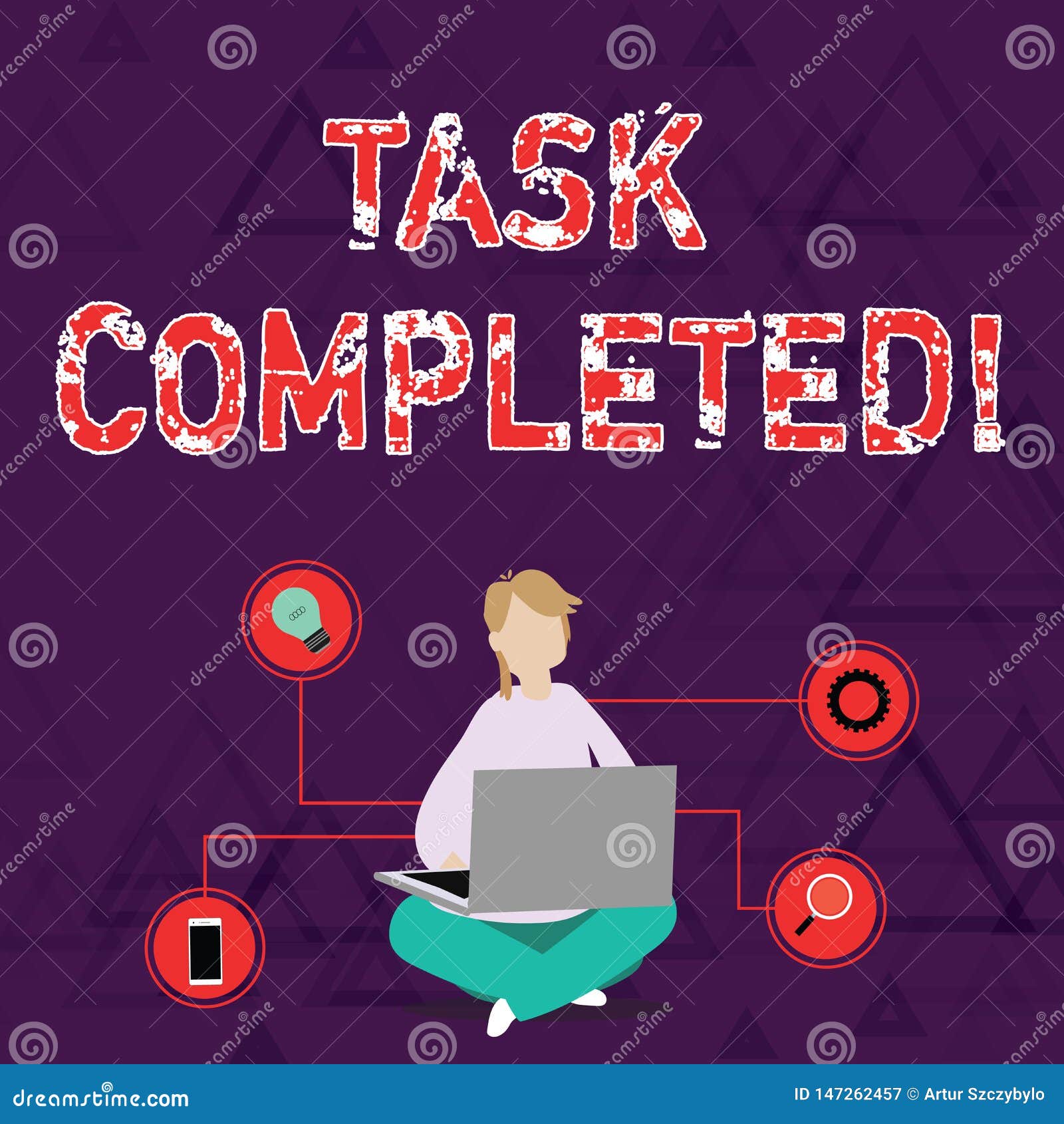 Conceptual Hand Writing Showing Task Completed. Business Photo ... Conceptual Hand Writing Showing Task Completed. Business Photo ...