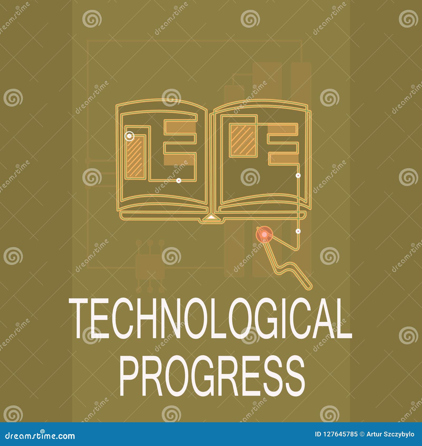 Conceptual Hand Writing Showing Technological Progress. Business Photo ...