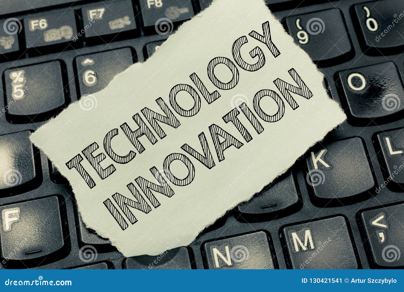 Conceptual Hand Writing Showing Technology Innovation. Business Photo ...