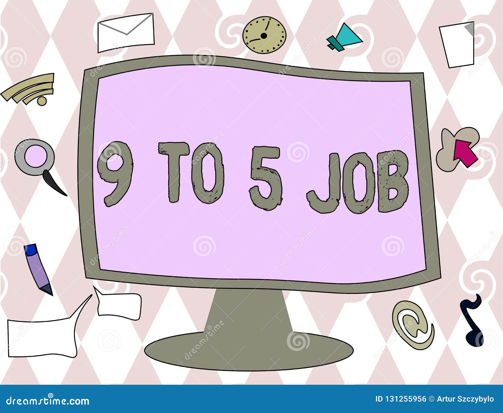 Employment Routine Line Icons Collection. Schedule, Workday, Routine ... Employment Routine Line Icons Collection. Schedule, Workday, Routine ...
