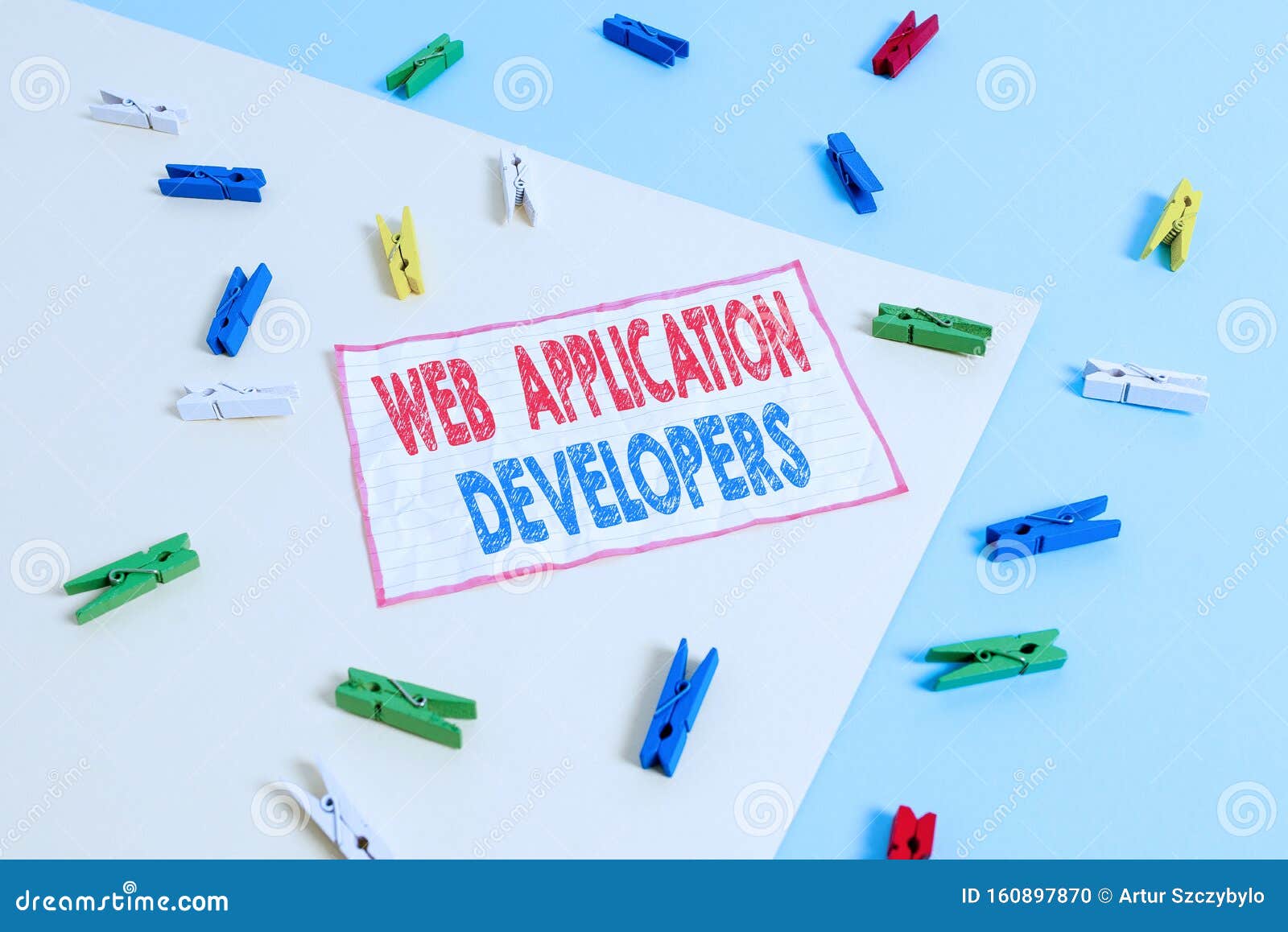 Conceptual Hand Writing Showing Web Application Developers. Business Photo Text Internet ...