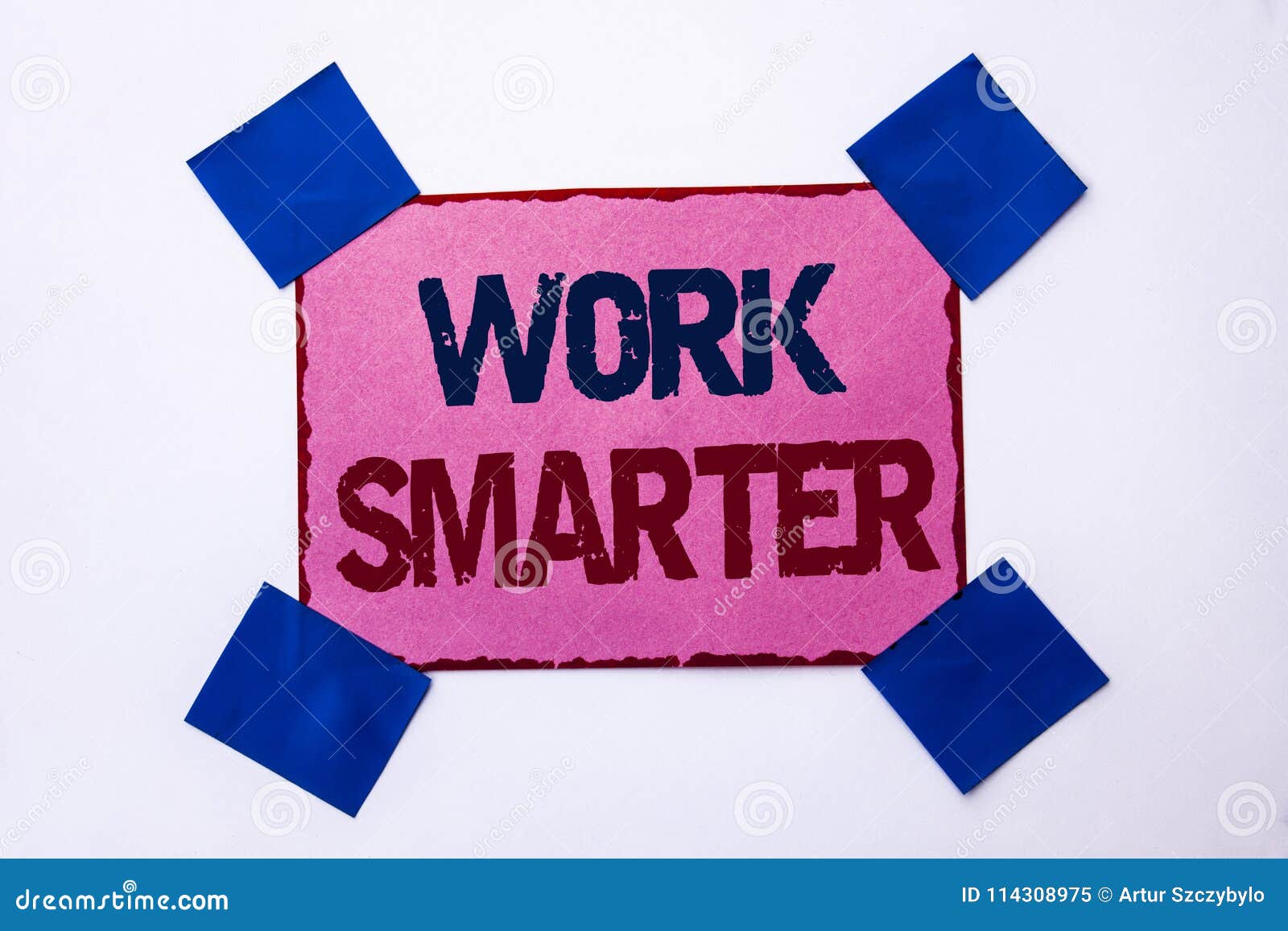 Conceptual Hand Writing Showing Work Smarter. Business Photo Text ... Conceptual Hand Writing Showing Work Smarter. Business Photo Text ...