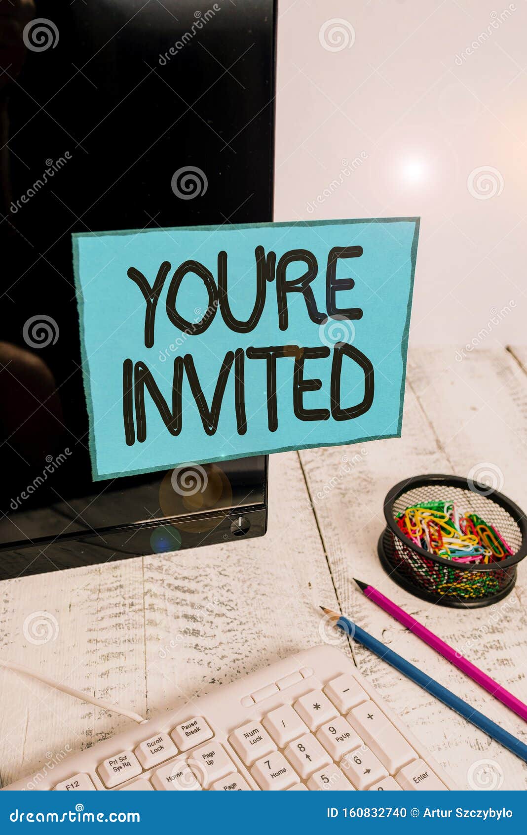 Conceptual Hand Writing Showing You Re Invited. Business Photo Text ... Conceptual Hand Writing Showing You Re Invited. Business Photo Text ...