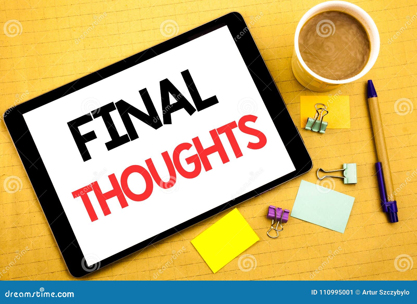 Conceptual Hand Writing Text Caption Showing Final Thoughts. Business ... Conceptual Hand Writing Text Caption Showing Final Thoughts. Business ...