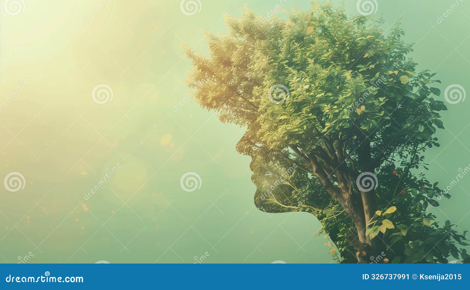 A Conceptual Illustration of the Connection between Mind and Nature. a ...