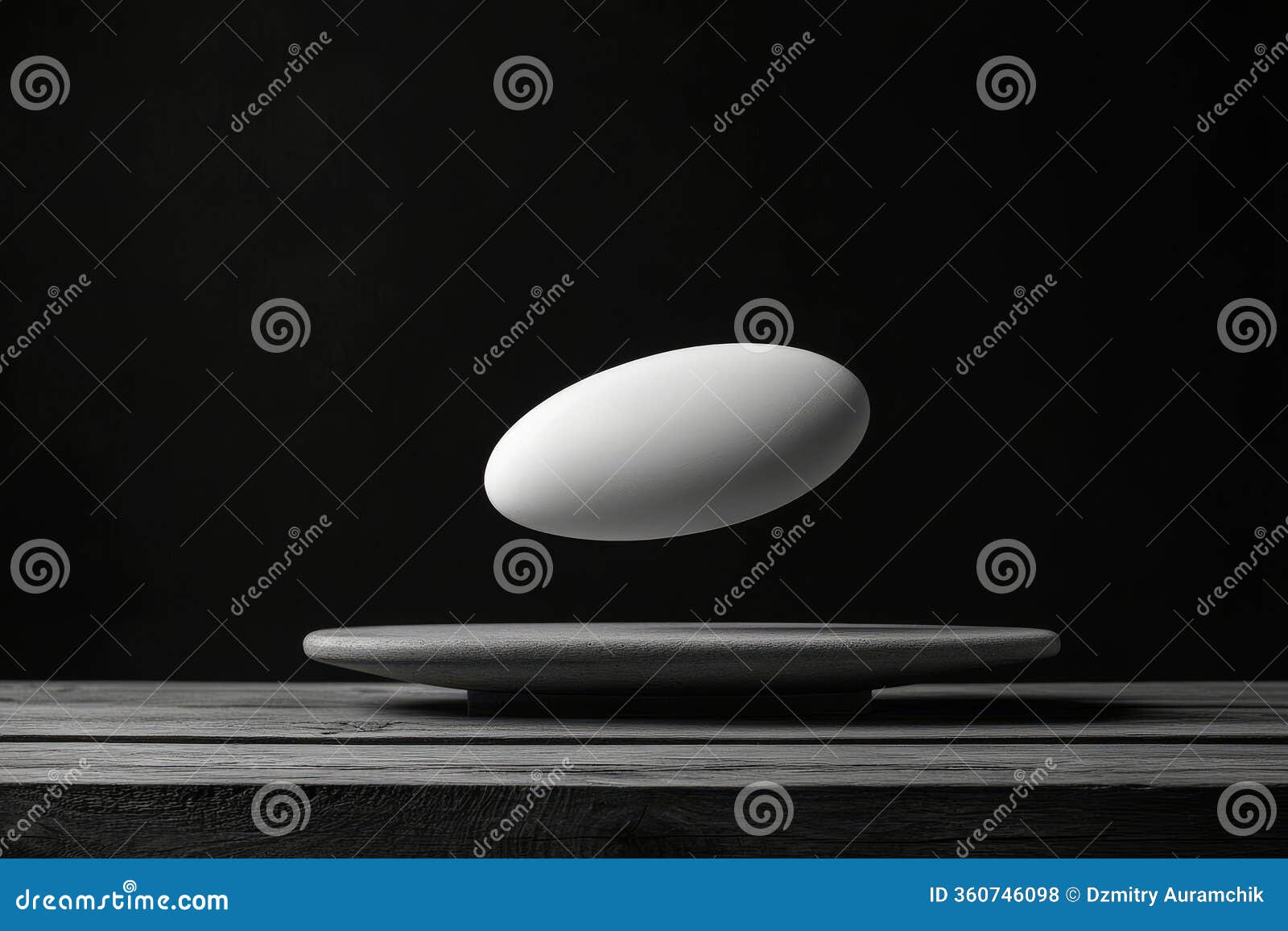 Conceptual Illustration of a Moving Projectile Stock Photo - Image of ...