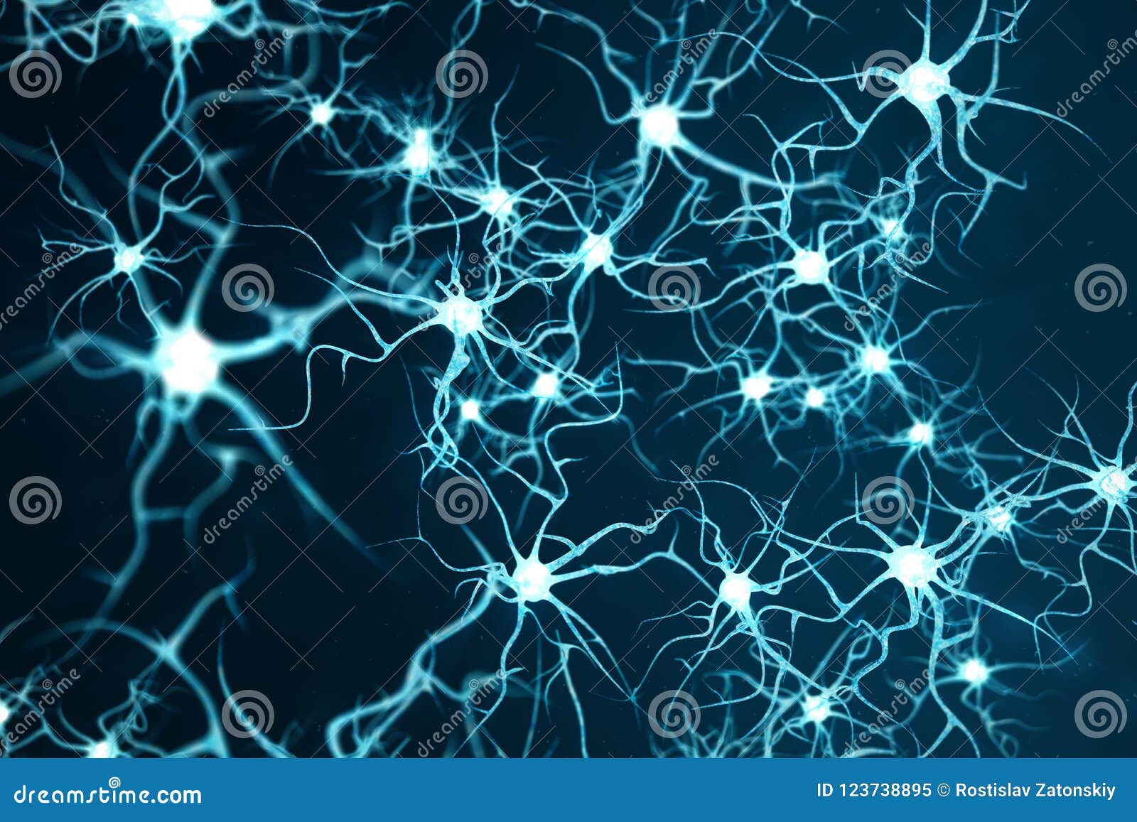 Brain Synapse Background Stock Photo | CartoonDealer.com #127878924