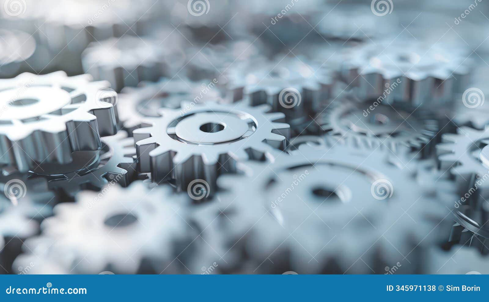 Conceptual Image of Gears Meshing Together To Represent Stakeholder ...