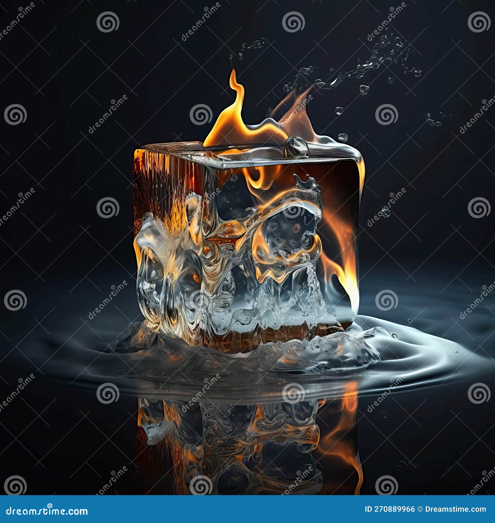 Creative Metaphoric Illustration Of Human Lungs In The Shape Of Green ...