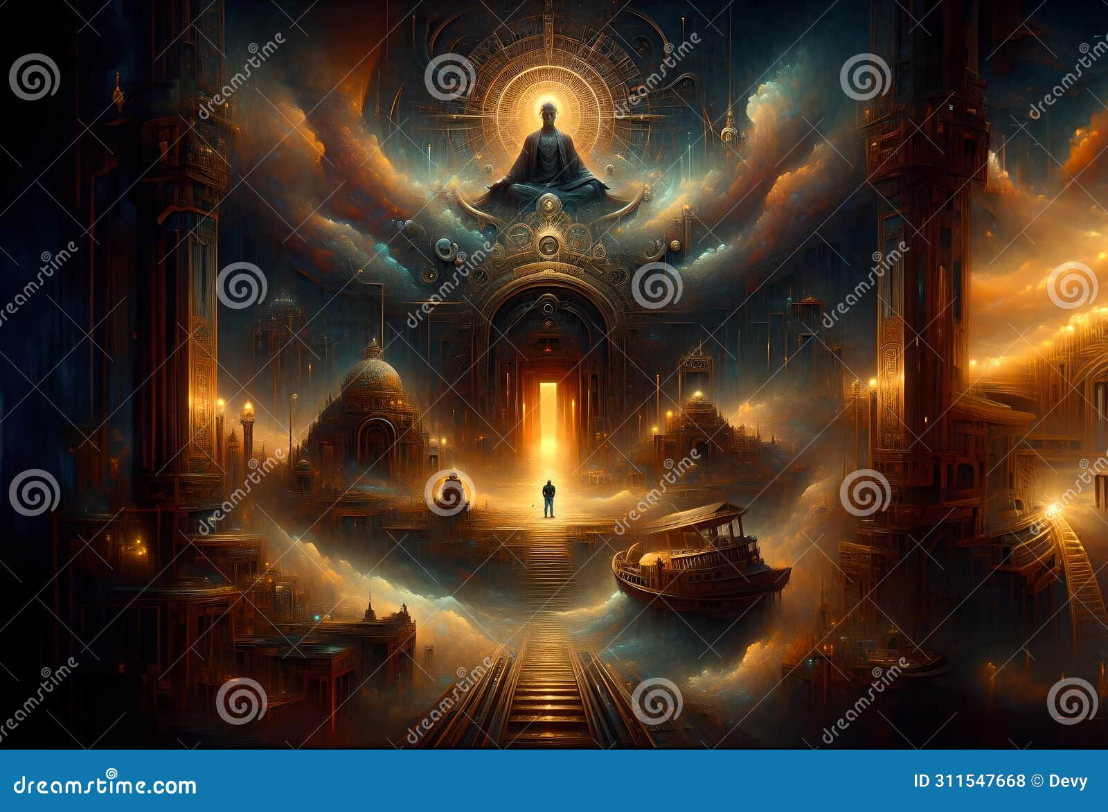 Conceptual Image from Know Thyself Stock Illustration - Illustration of ...