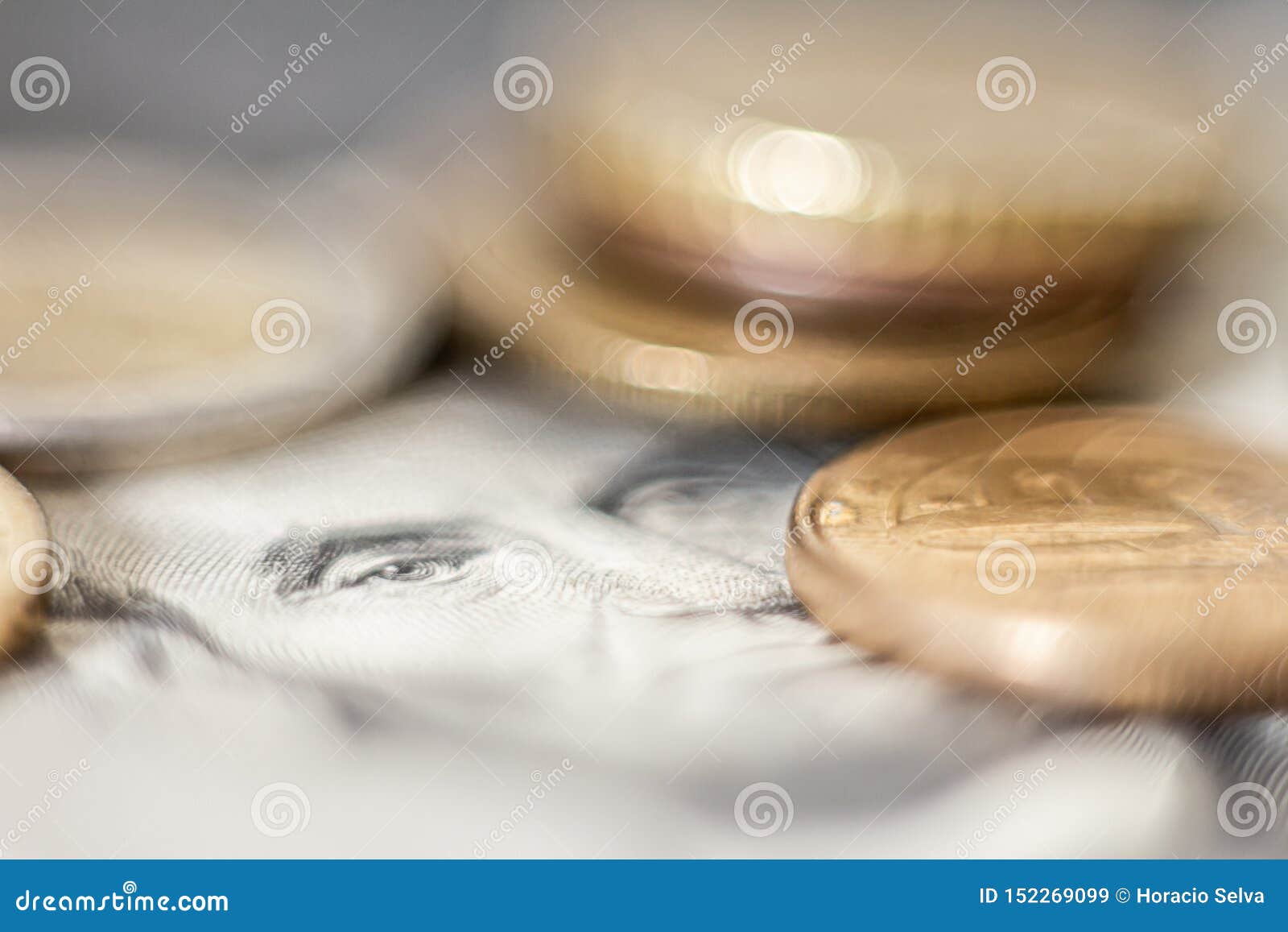 Conceptual Image of Money. Elements that Represent Monetary. Elements ...