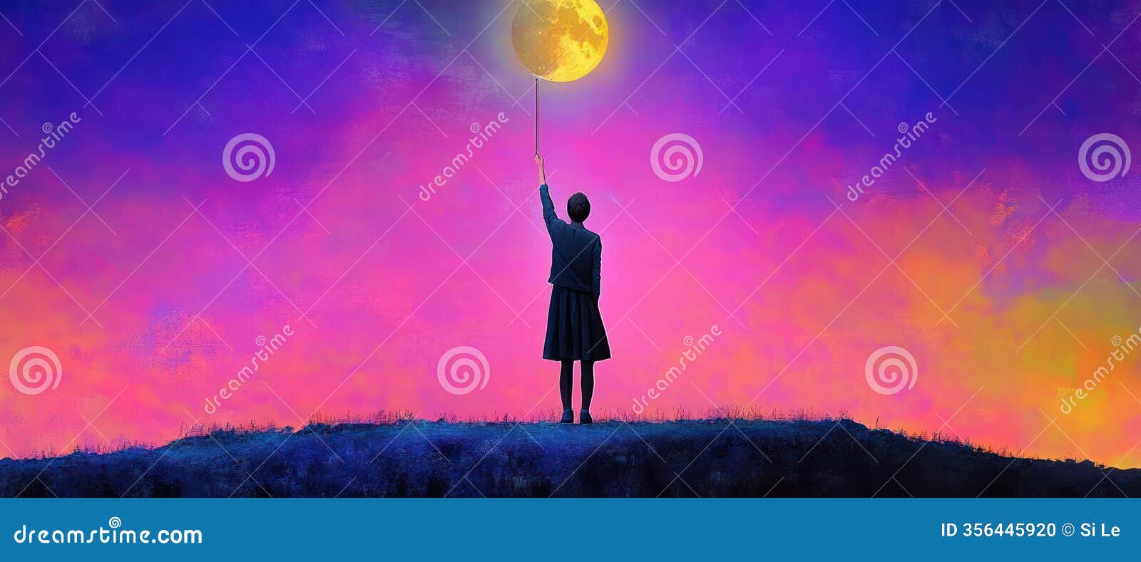 Realizing Ambitions: A Conceptual Image Of Achieving Dreams Stock ...