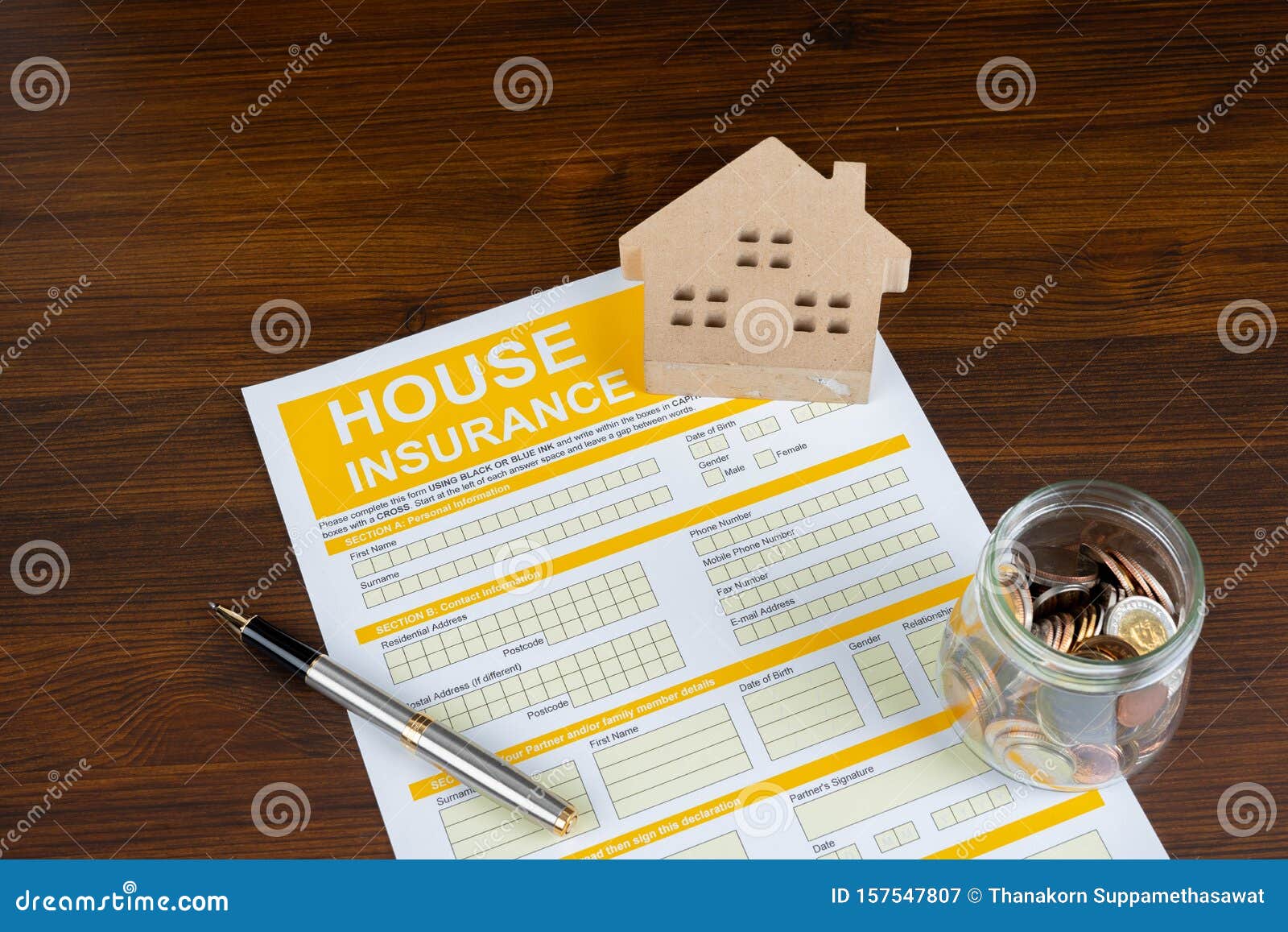 A Conceptual Image of a Scale House and Mortgage Forms for the People ...