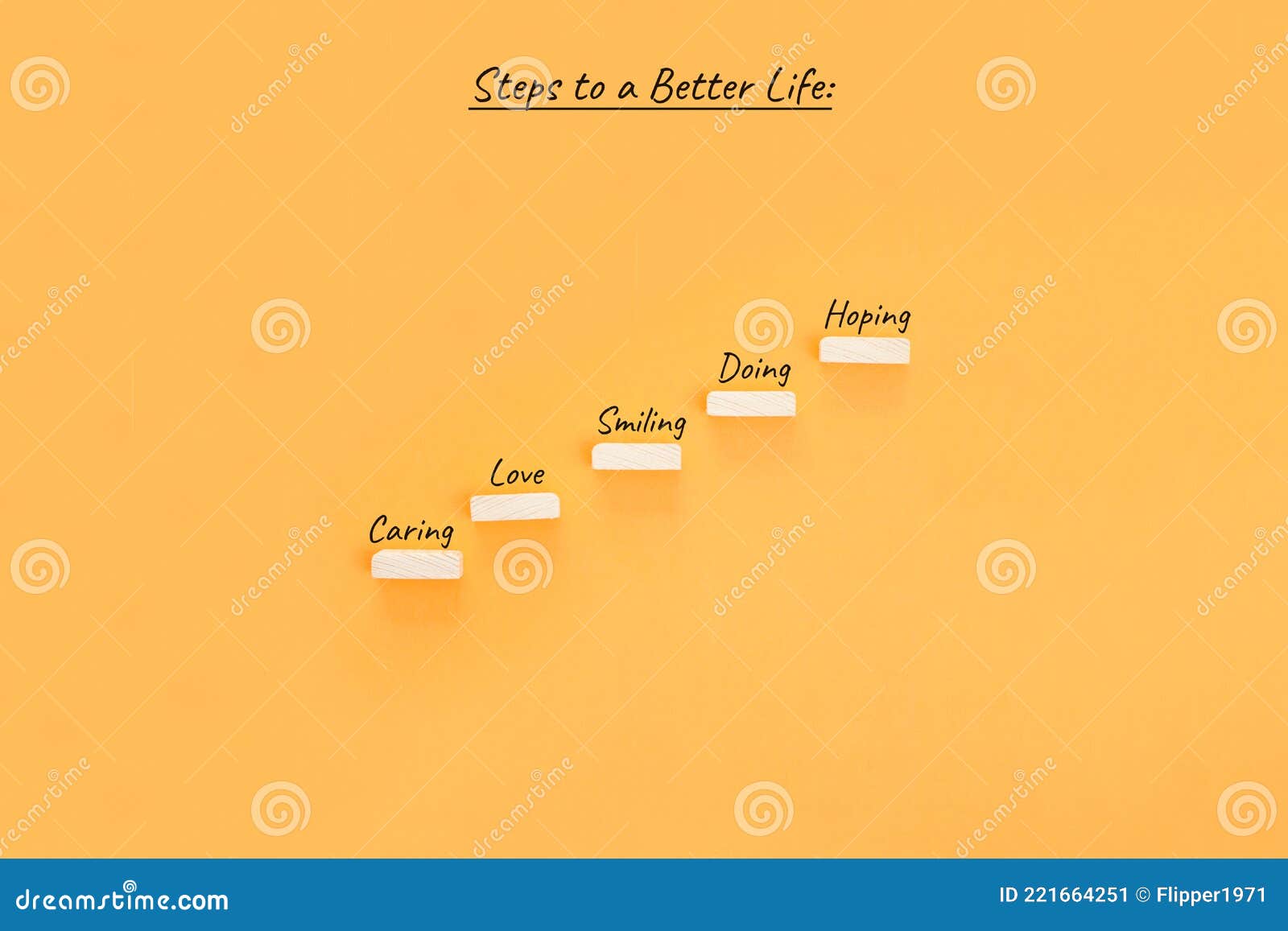 Conceptual Image Steps To a Better Life Stock Image - Image of love ...