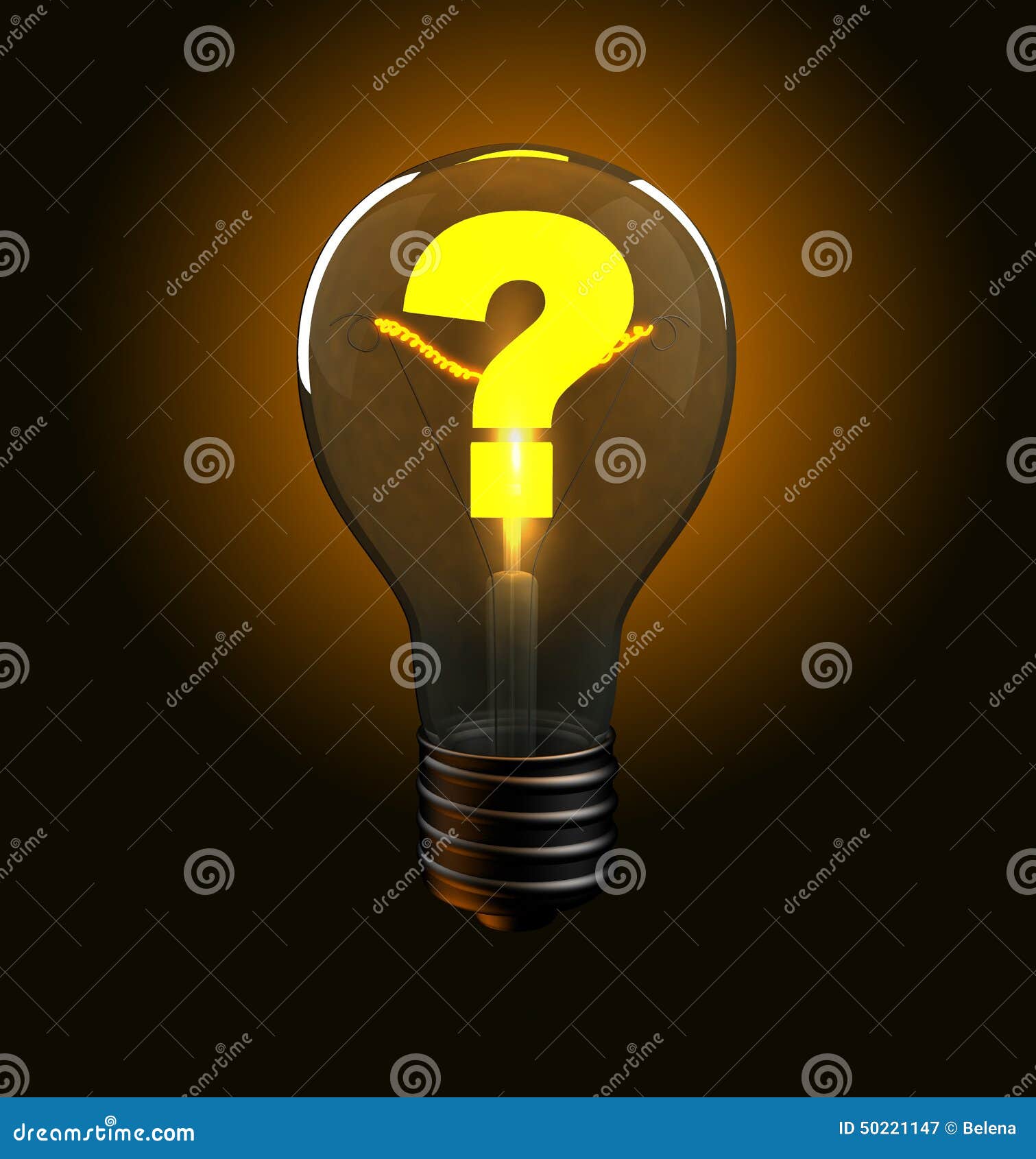 Conceptual lamp stock illustration. Illustration of glows - 50221147