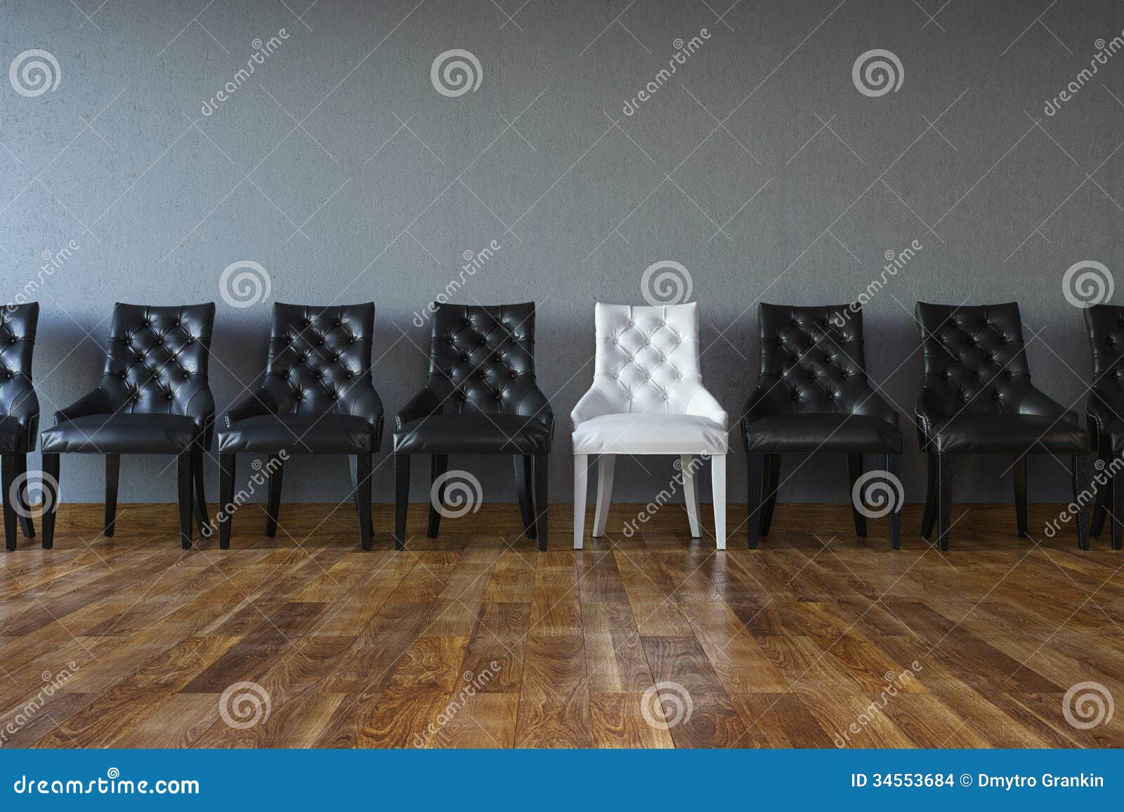 Conceptual Leadership Picture (Chairs in Classic Interior) Stock Photo ...