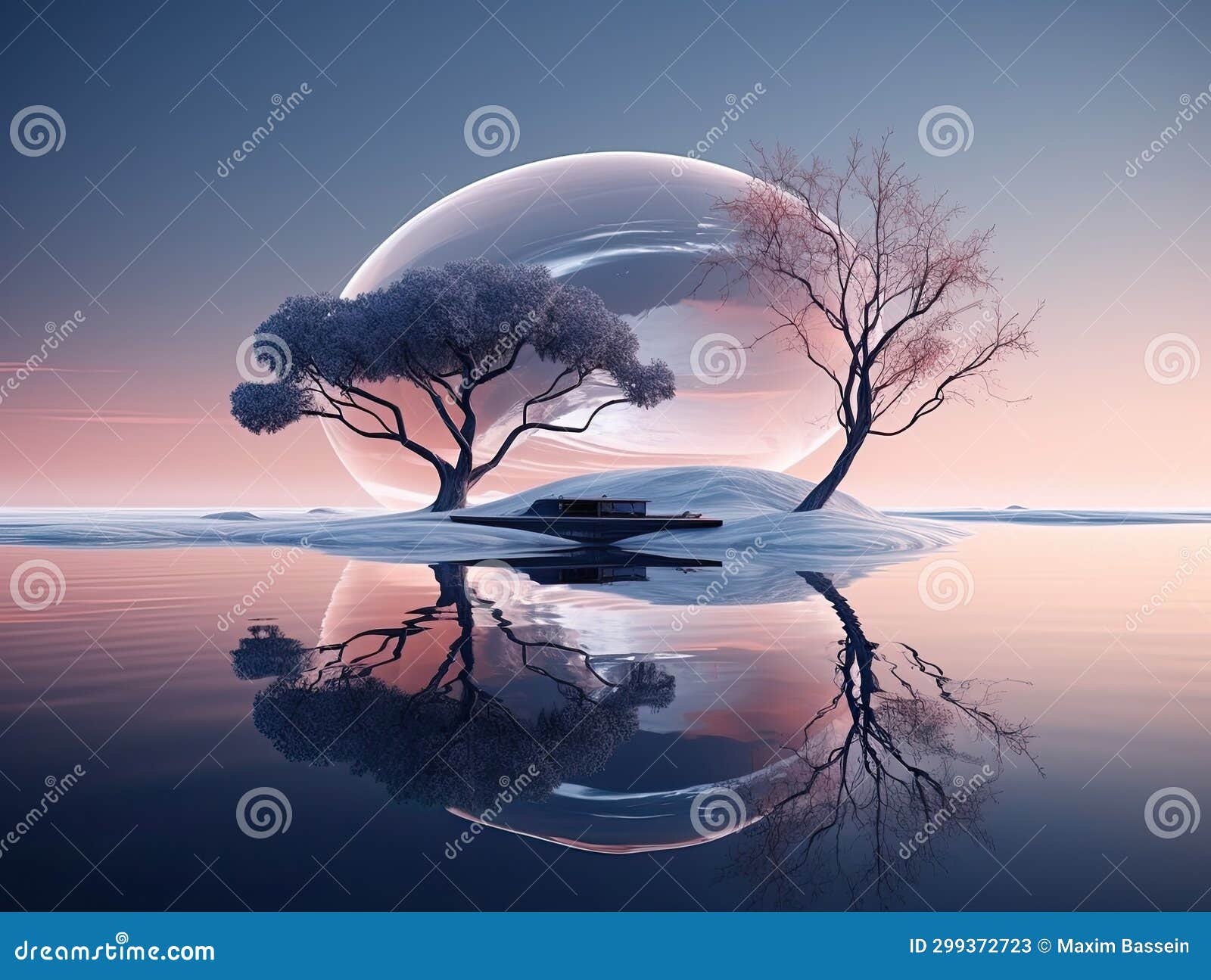 A Conceptual Painting Exploring the Theme of Interconnectedness and ...