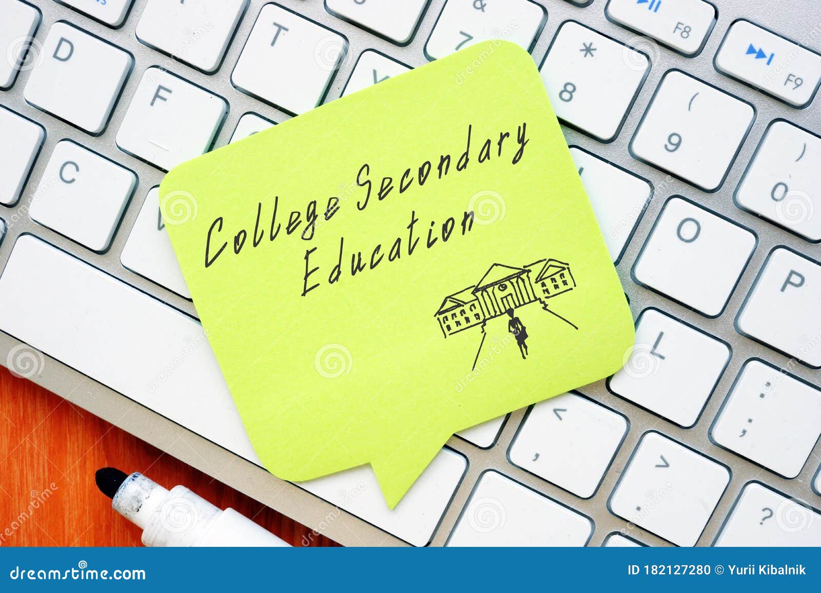 Conceptual Photo about College Secondary Education with Written Text ...