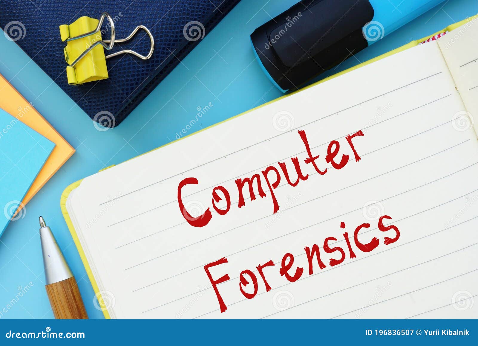 Conceptual Photo about Computer Forensics with Handwritten Text Stock ...