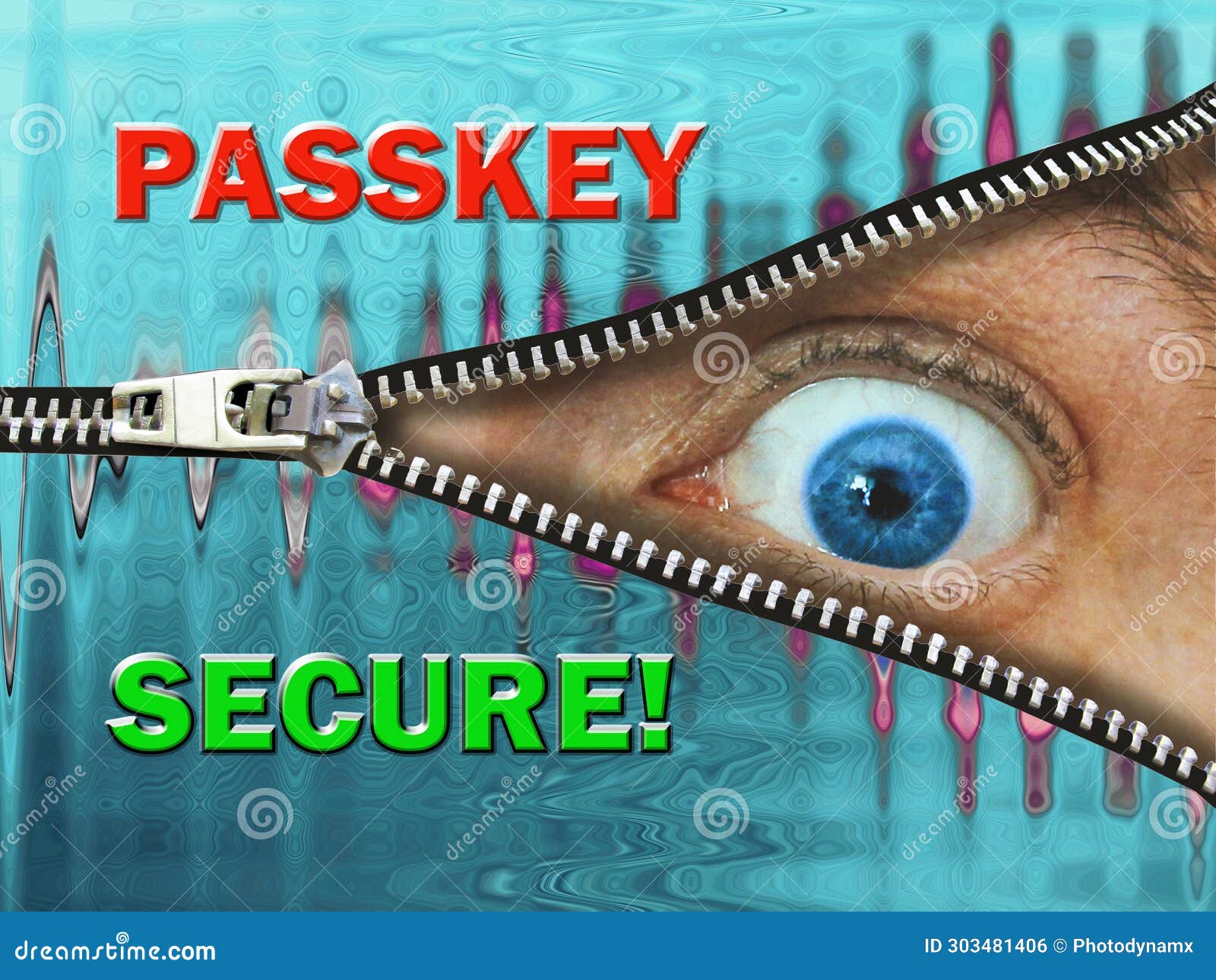 Passkey Code Access Security Computers Online Internet Danger Fraud ...