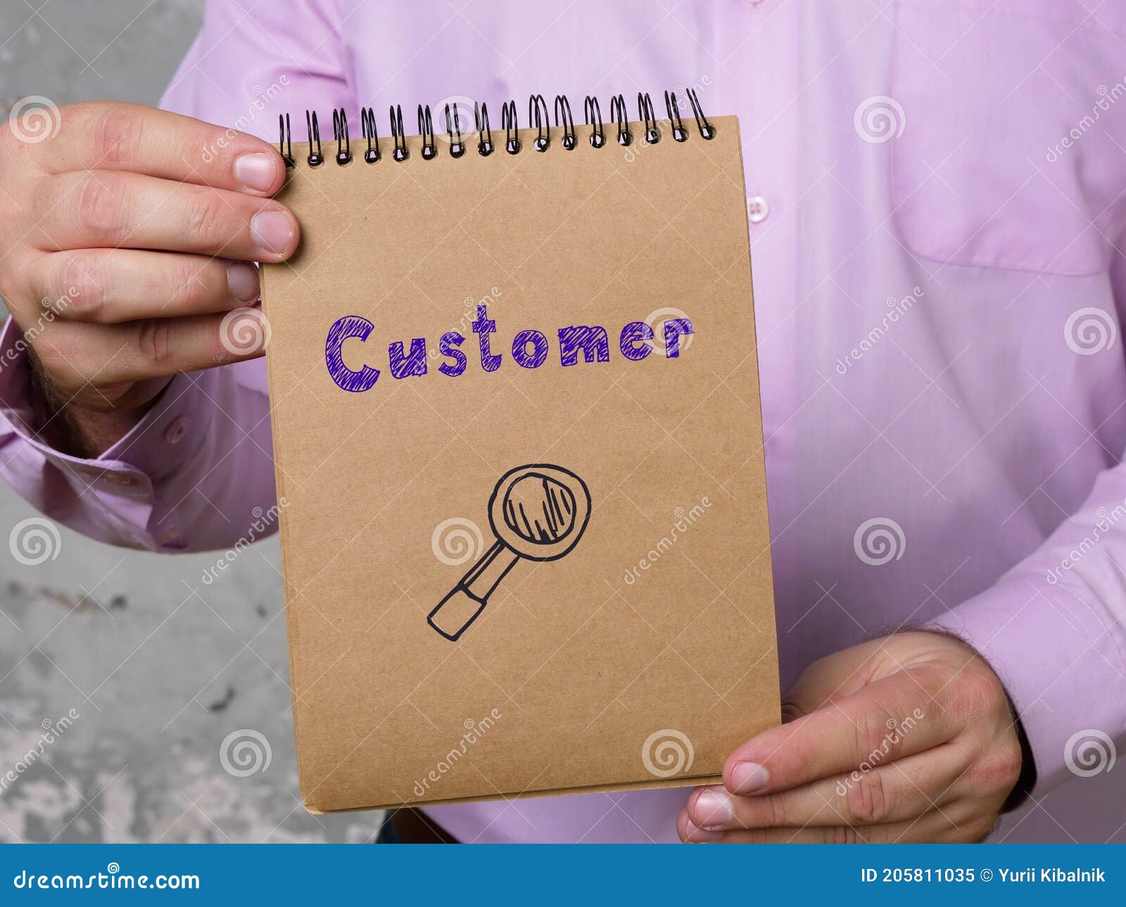 Conceptual Photo about Customer with Handwritten Text Stock Image ...