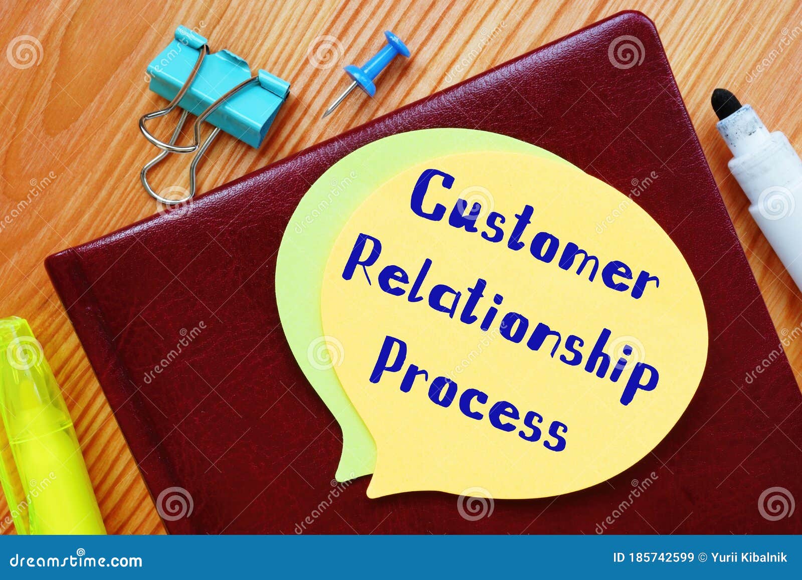 Conceptual Photo about Customer Relationship Process with Handwritten ...