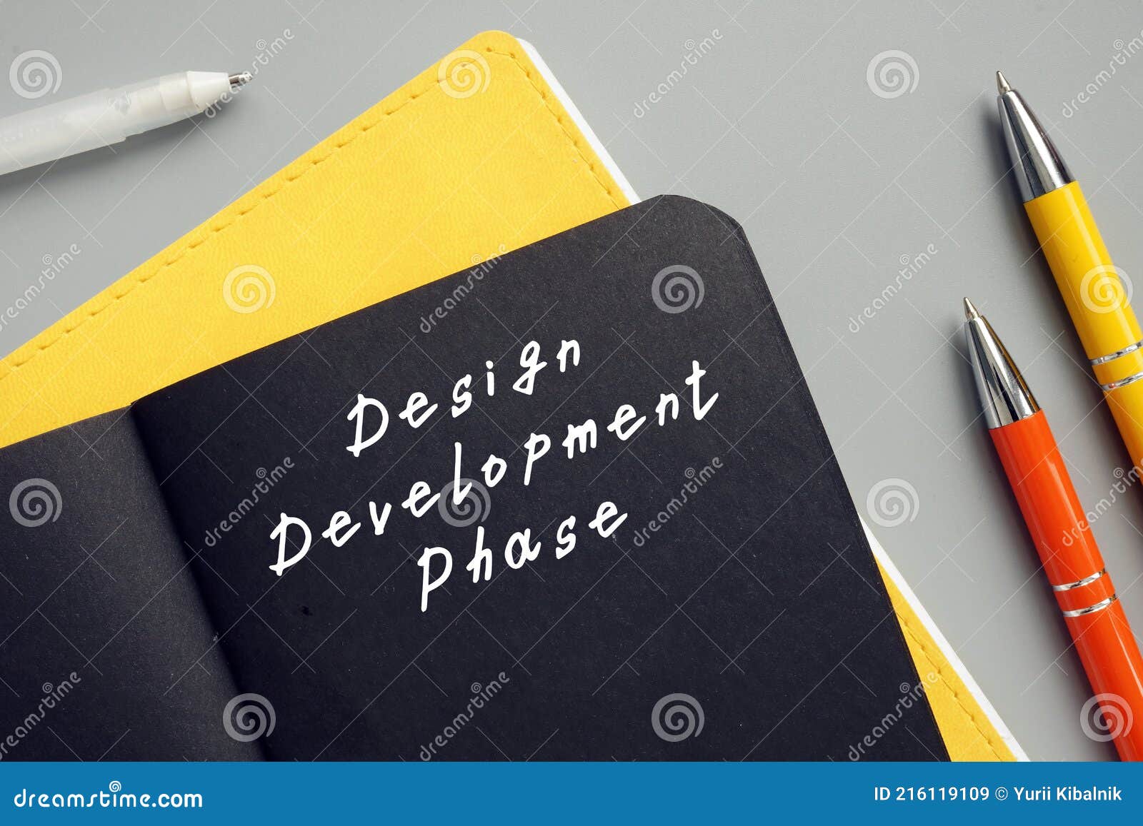 Conceptual Photo about Design Development Phase with Handwritten Text ...