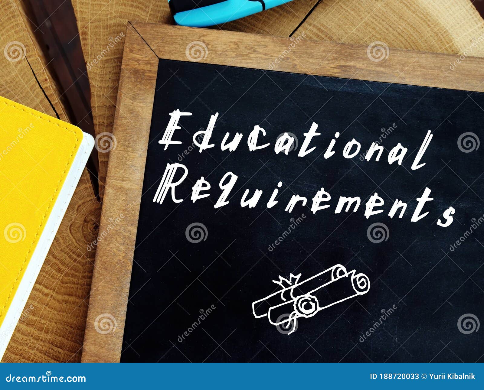 Conceptual Photo about Educational Requirements with Handwritten Phrase ...