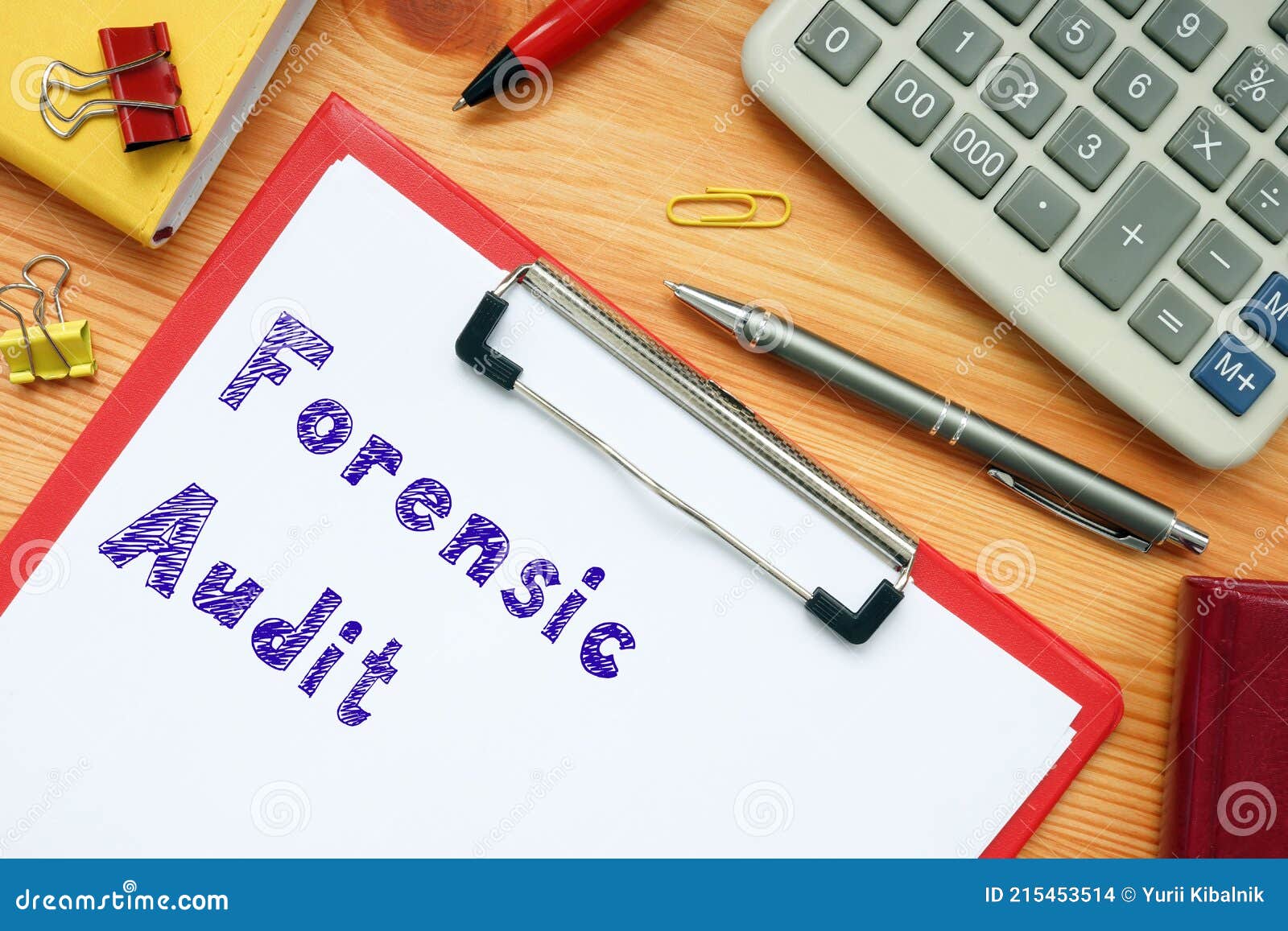 Conceptual Photo about Forensic Audit with Handwritten Text Stock Photo ...