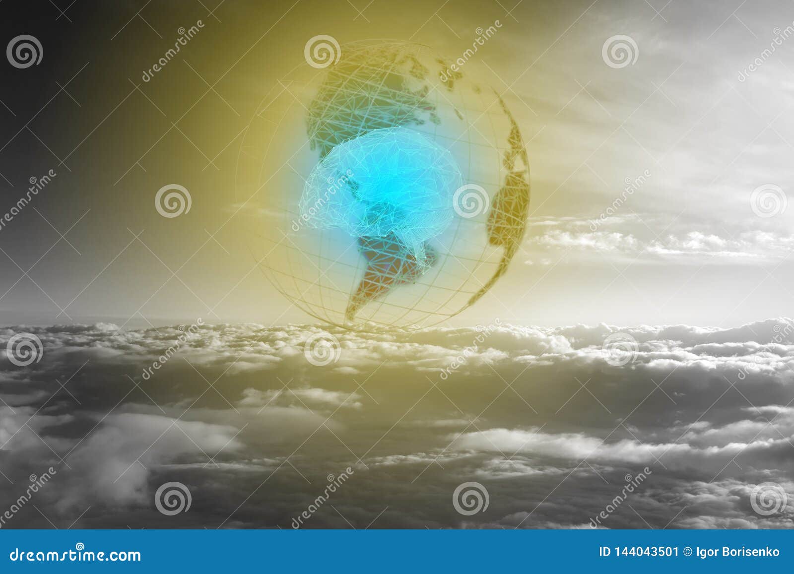 Conceptual Photo of the Future of the Earth, Which Will Depend Entirely ...
