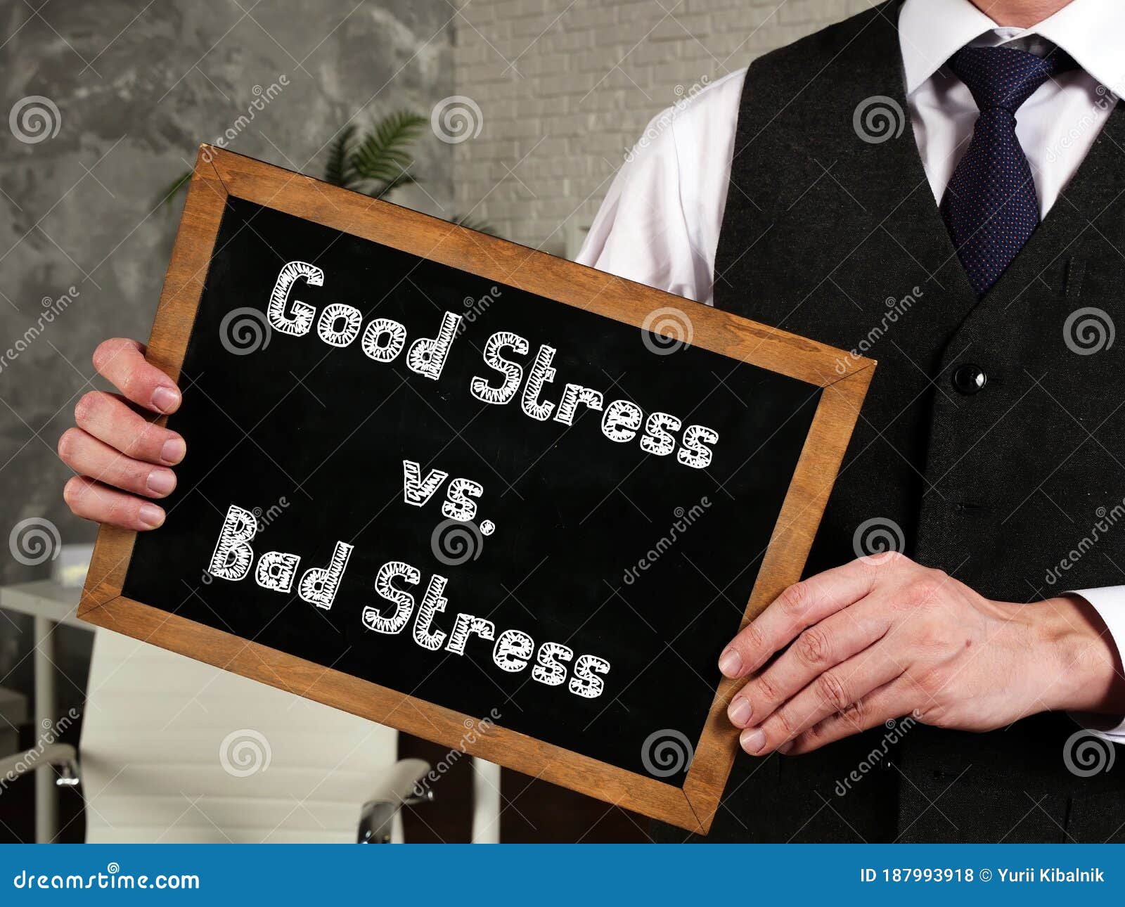 Conceptual Photo about Good Stress Vs. Bad Stress with Written Text ...