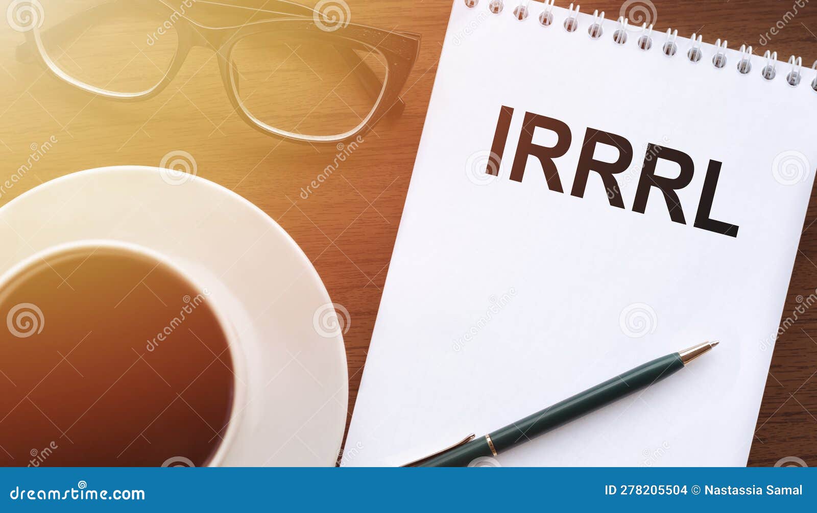 Conceptual Photo about IRRRL with Written Phrase Stock Photo - Image of ...