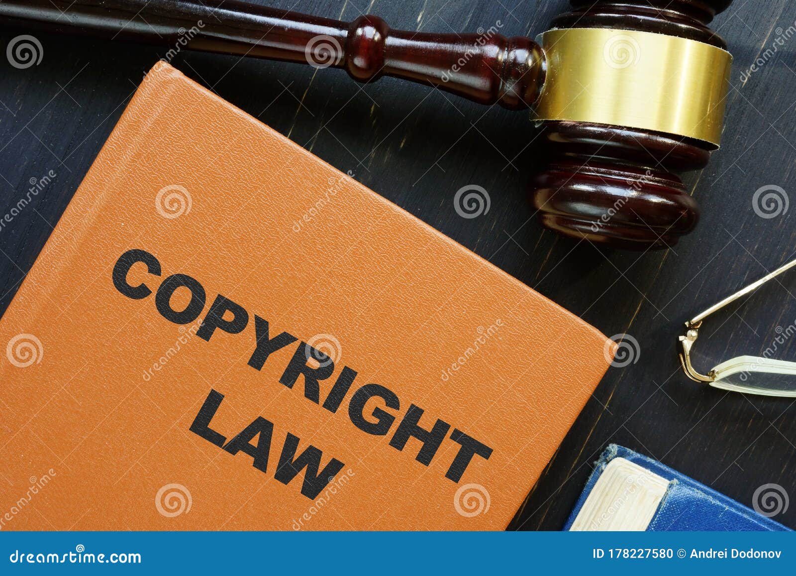 Conceptual Photo is Showing Printed Text Copyright Law Stock Photo ...