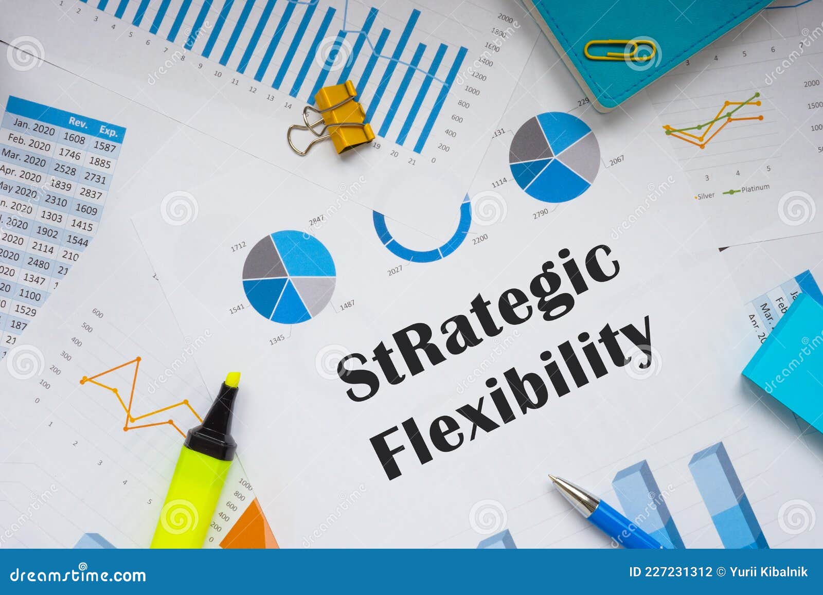 Conceptual Photo about StRategic Flexibility with Written Phrase Stock ...