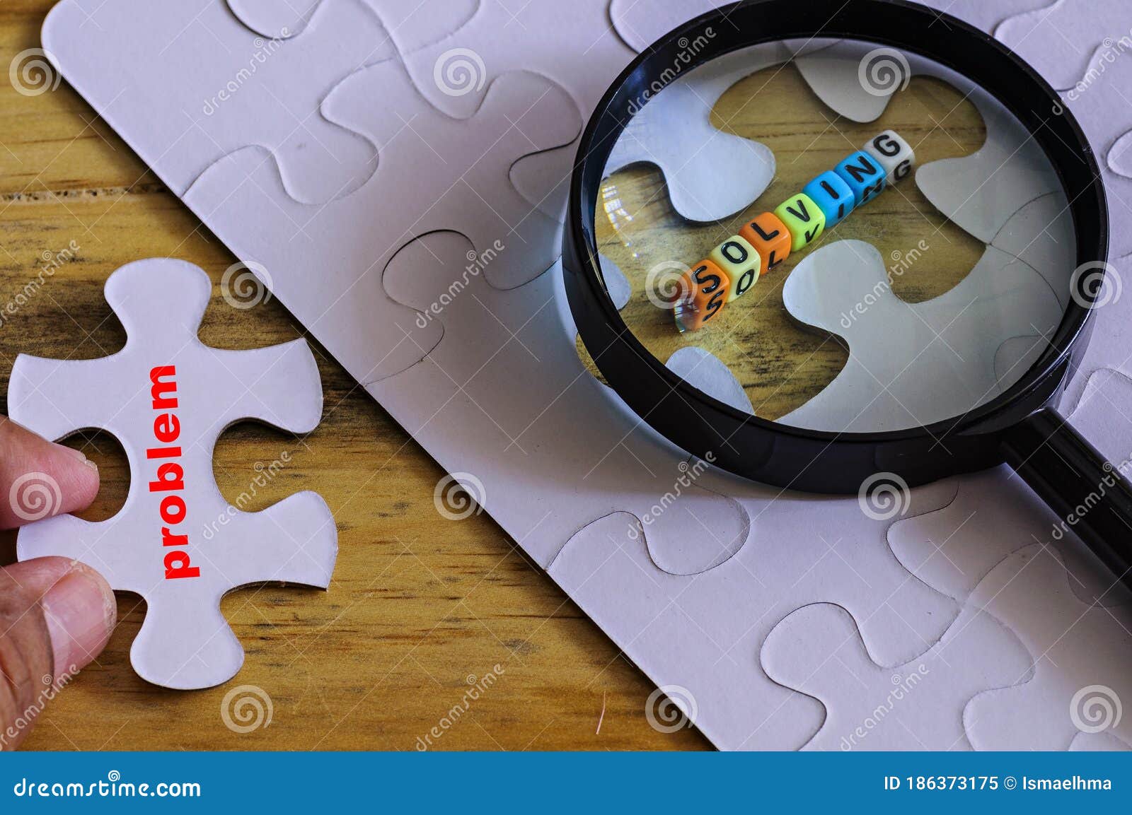 Conceptual of Problem Solving. Stock Image - Image of career ...