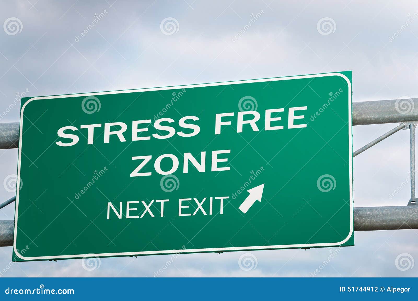 Conceptual Road Sign about Stress Stock Photo - Image of direction ...