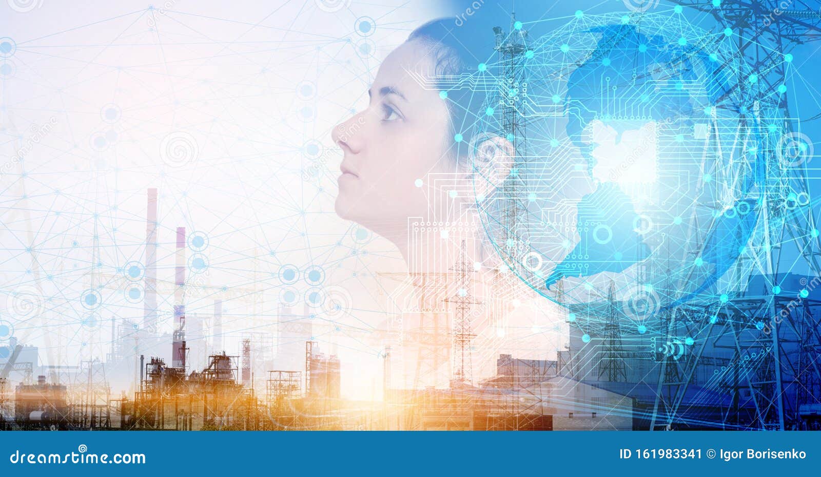 Plc Automated System Electrical Panel Board Stock Photo | CartoonDealer ...