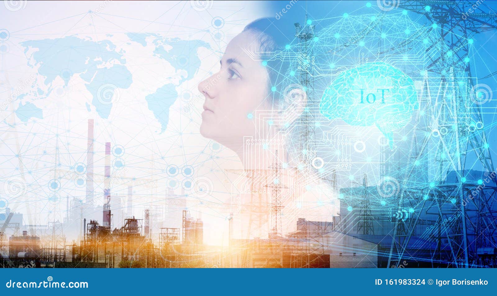 Conceptual Representation Of The Application In The World Economy Of An