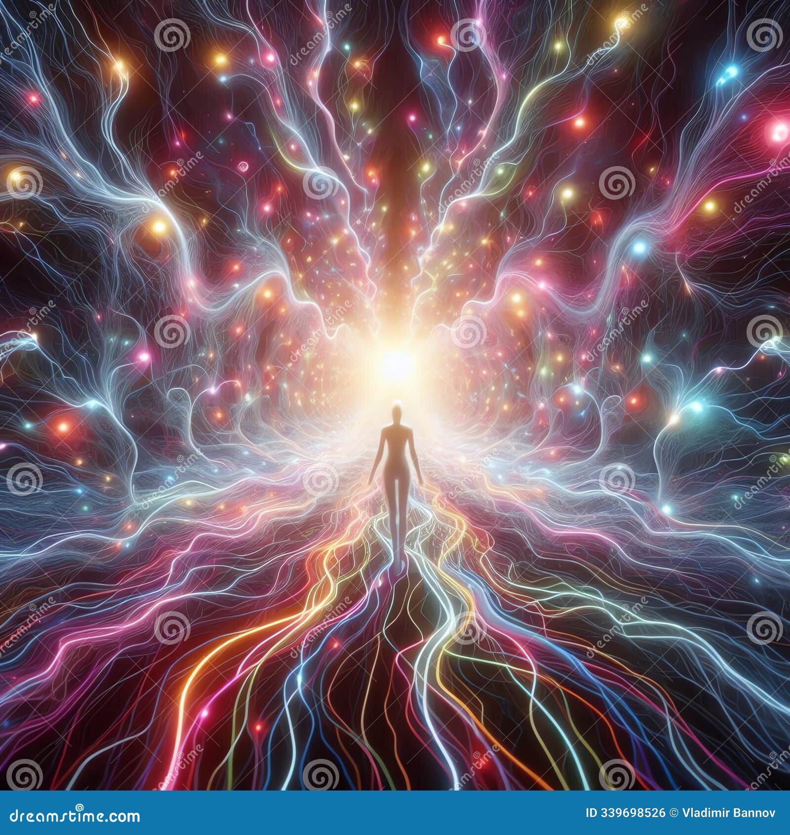 Conceptual Representation of the Human Subconscious Stock Illustration ...