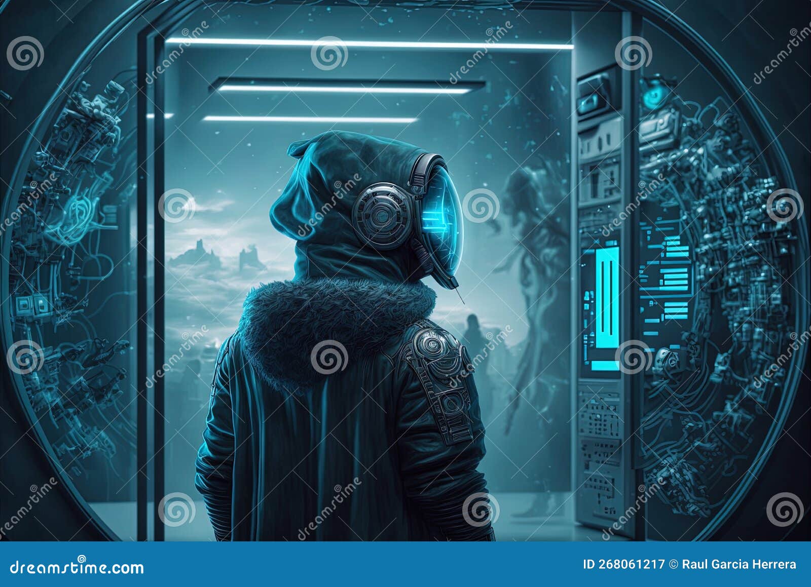 Conceptual Scene of Artificial Intelligence, Technology and Engineering ...