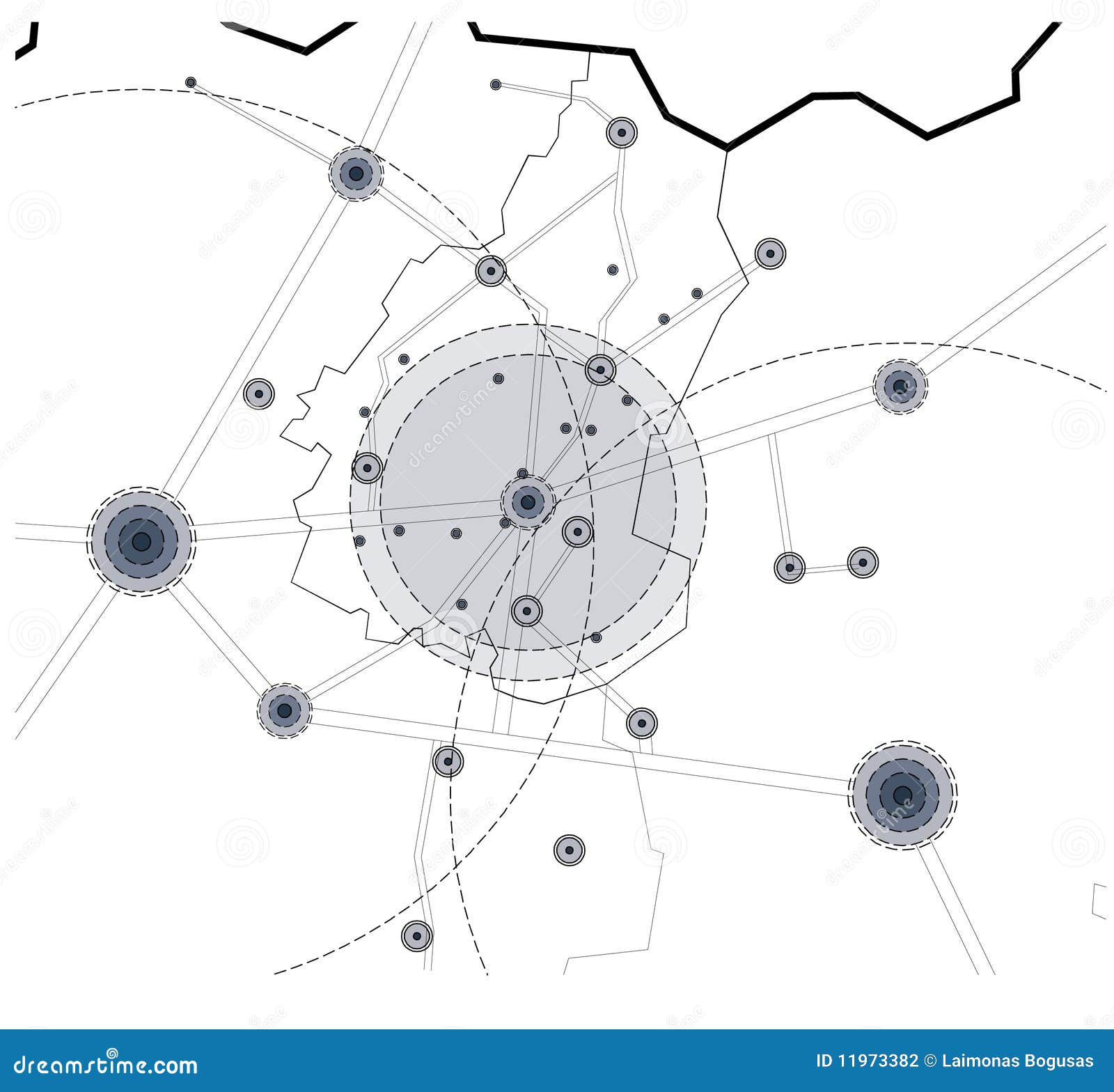 Conceptual scheme stock illustration. Illustration of design - 11973382