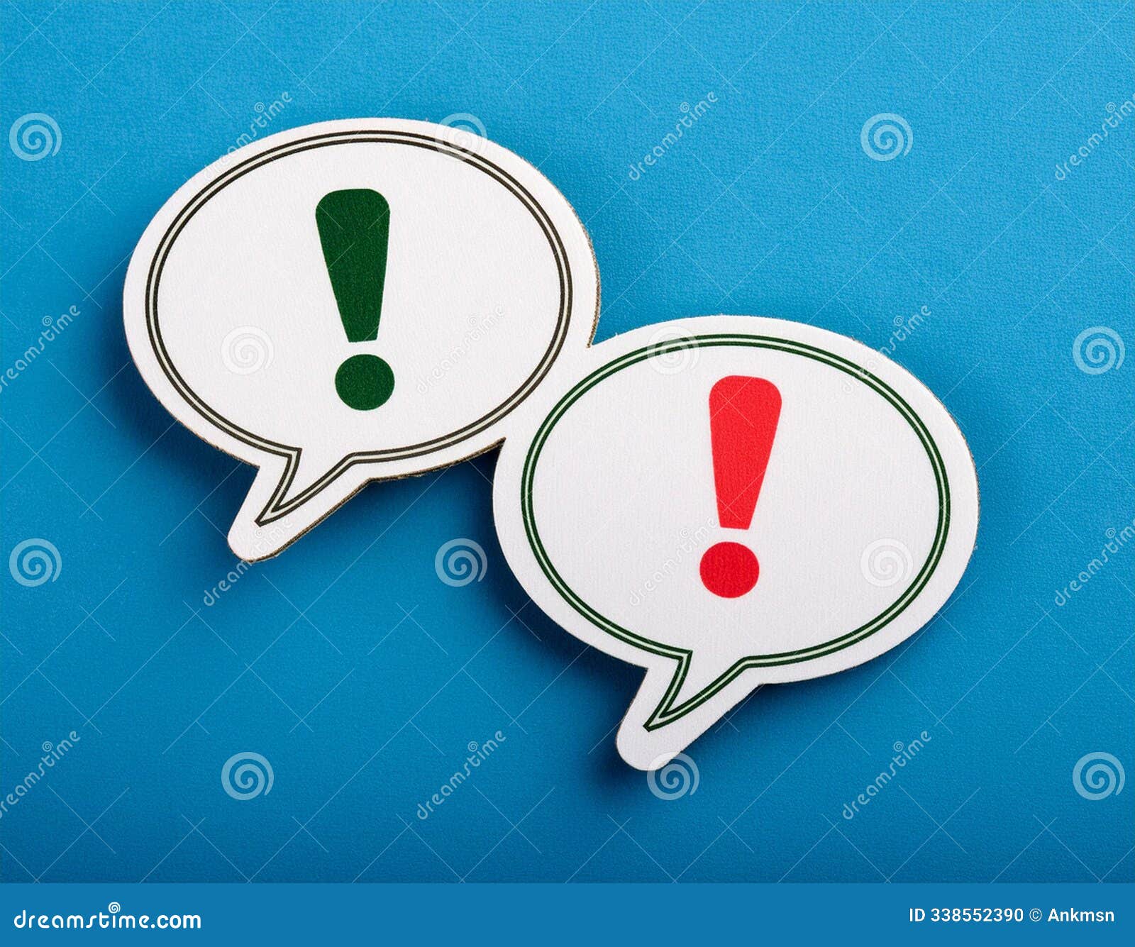 Conceptual Symbols Representing An Argument And Disagreement, Featuring ...