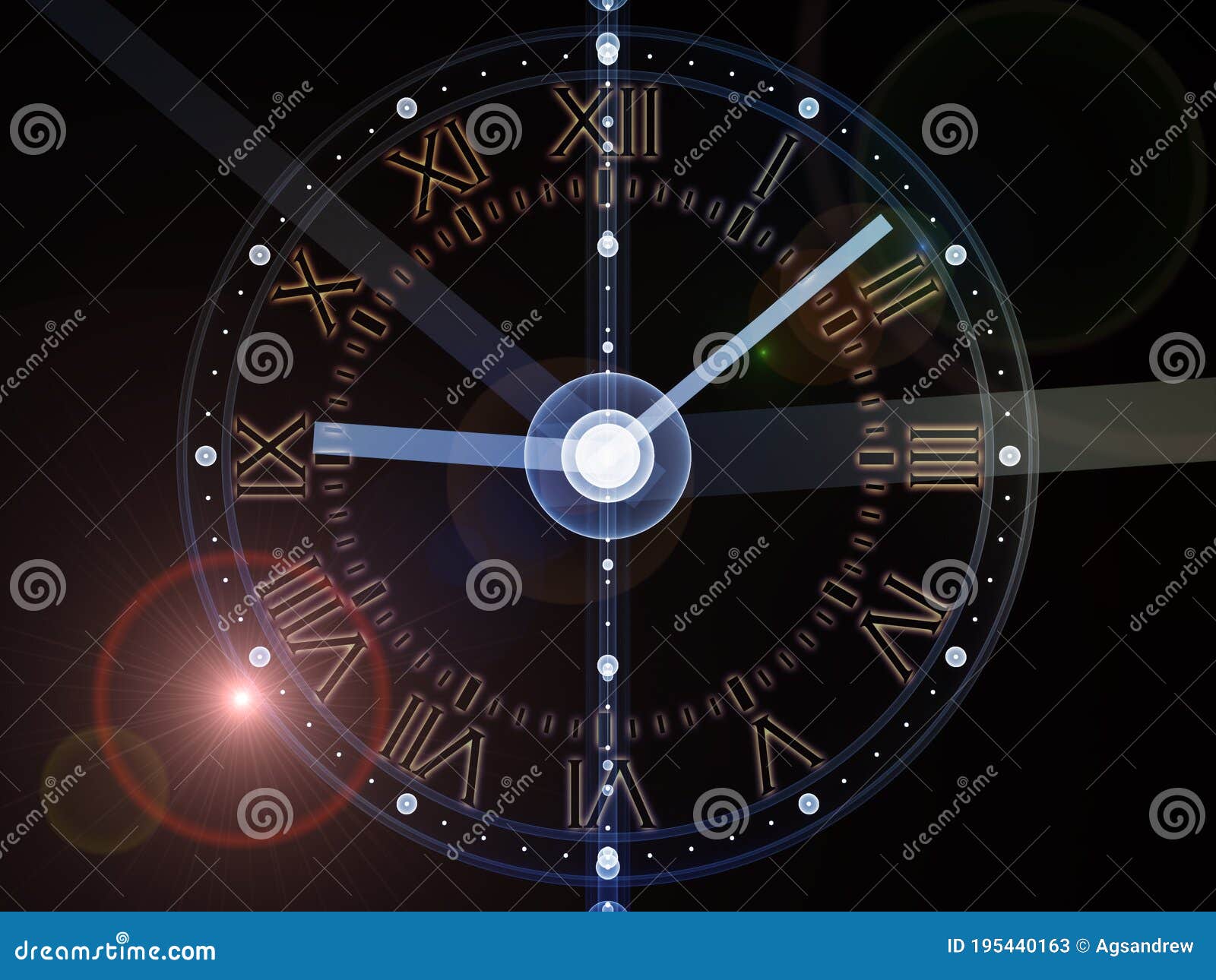 Conceptual Temporal Realm stock illustration. Illustration of physics ...