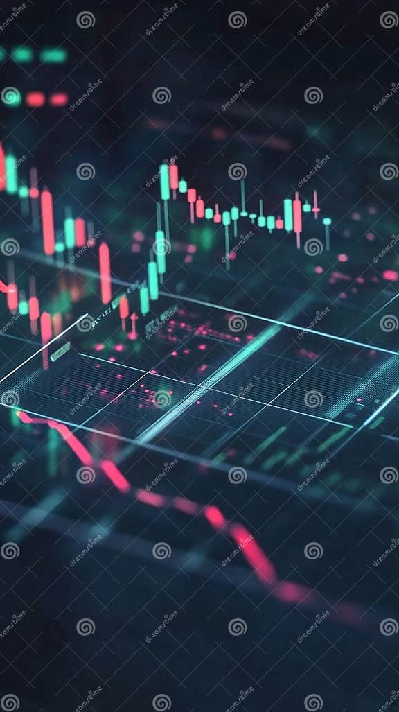 Conceptual Trading Setup with AR Elements Visualizing MicroStrategy ...