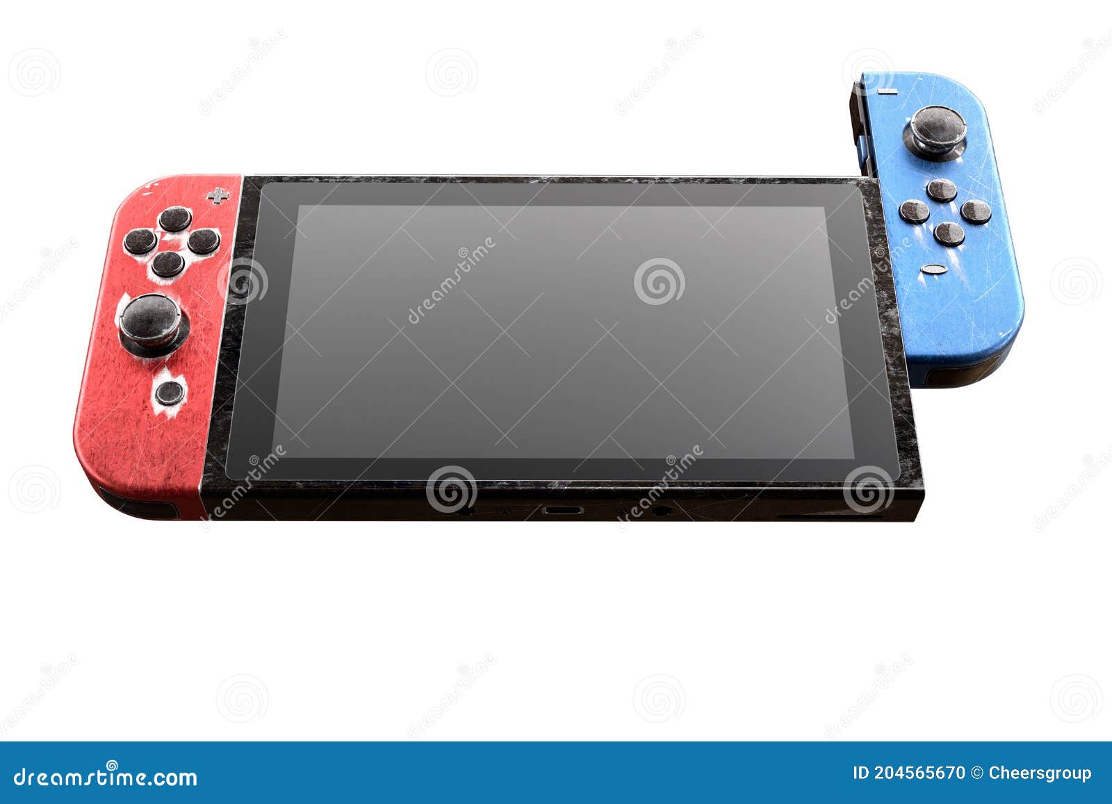 Conceptual Used Video Game Controllers Attached To Touch Screen with ...