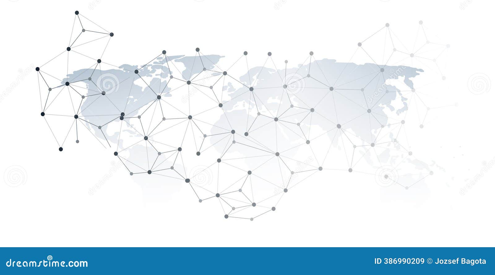 A Conceptual Vector Graphic Creative Design Showing A World Map ...