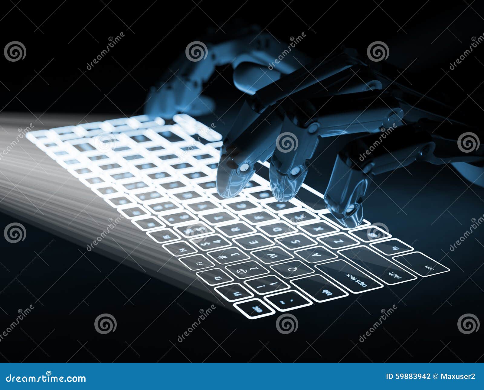 Virtual Keyboard Stock Photography | CartoonDealer.com #18096194
