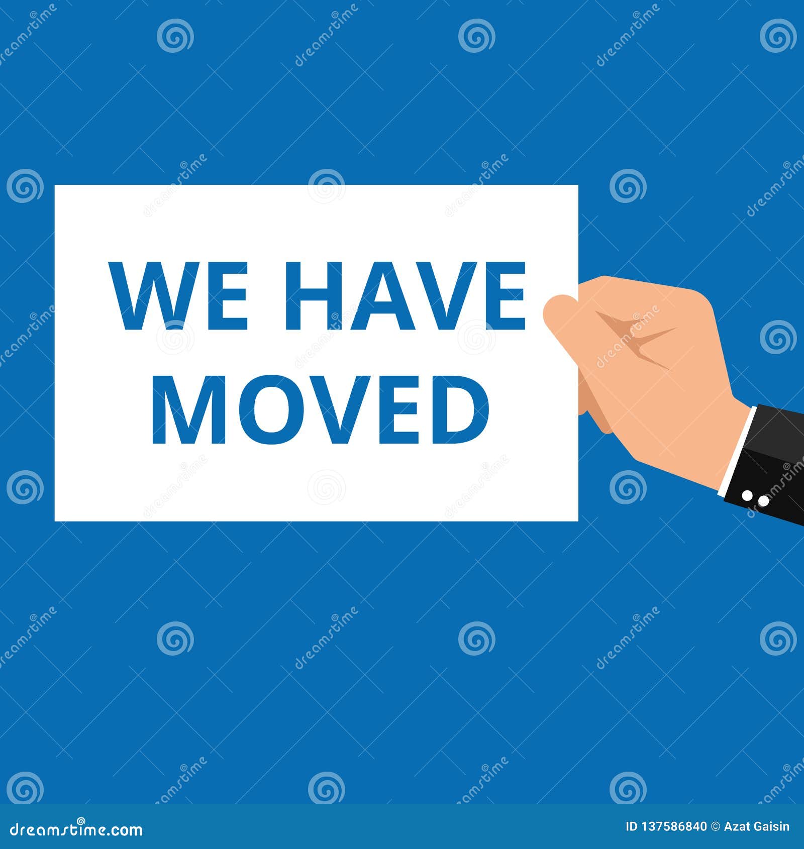 Conceptual Writing Text Caption Inspiration Showing we Have Moved Stock ... Conceptual Writing Text Caption Inspiration Showing we Have Moved Stock ...